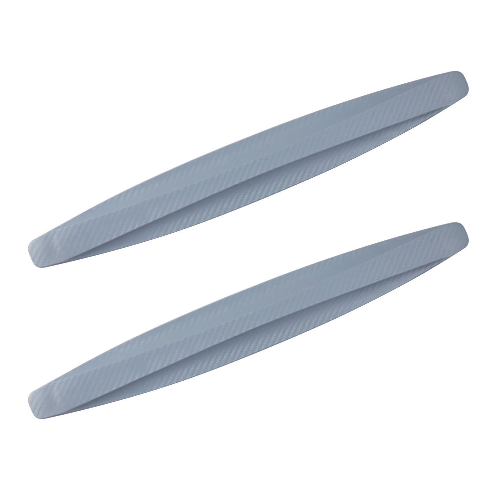 Anti-Collision Rubber 2Pcs Carbon Fiber Anti-Collision Strip Automotive ...