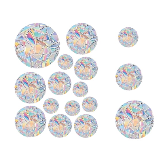 Anti Collision Window Clings, Rainbow Suncatcher Bird Strike Deterrent ...