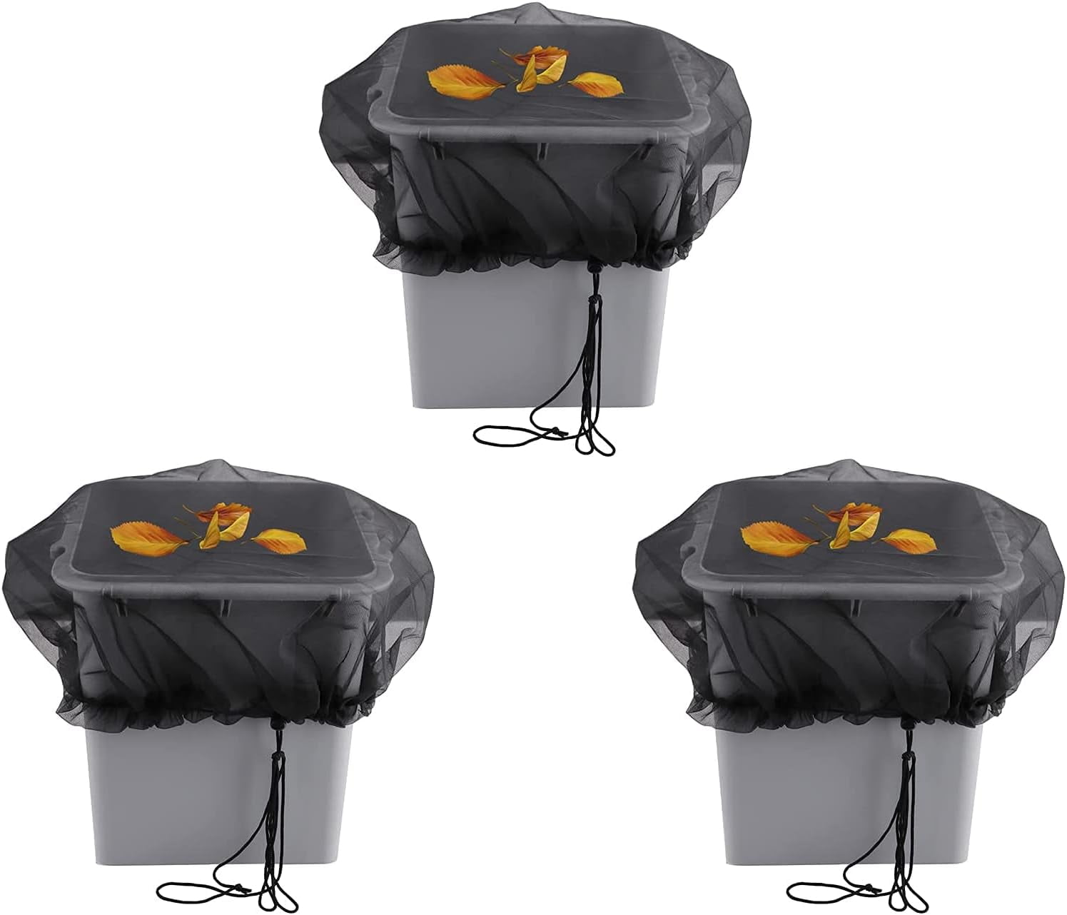 Anti-Corrosion PE Mesh Rain Barrels Cover, Light Blocking Shade Keeps ...