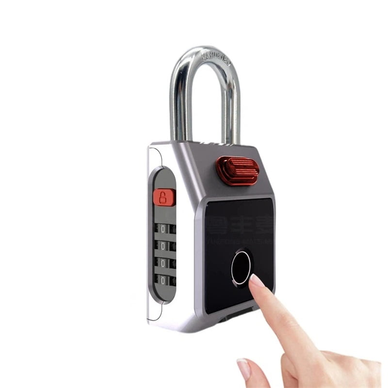 Anti-Cutting and Waterproof Fingerprint Lock, Tuya Bluetooth Smart ...