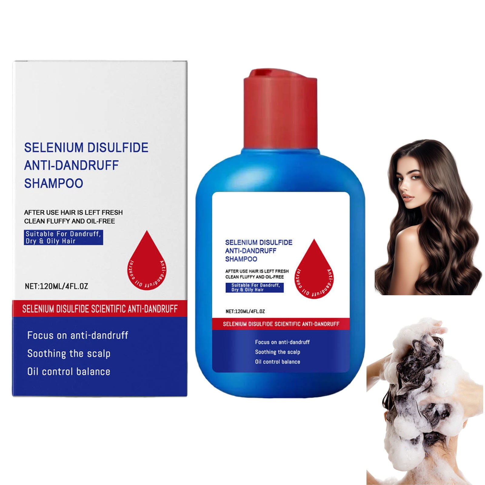 Anti Dandruff Shampoo Scalp Deep Cleansing Excess Sebum Care Natural ...