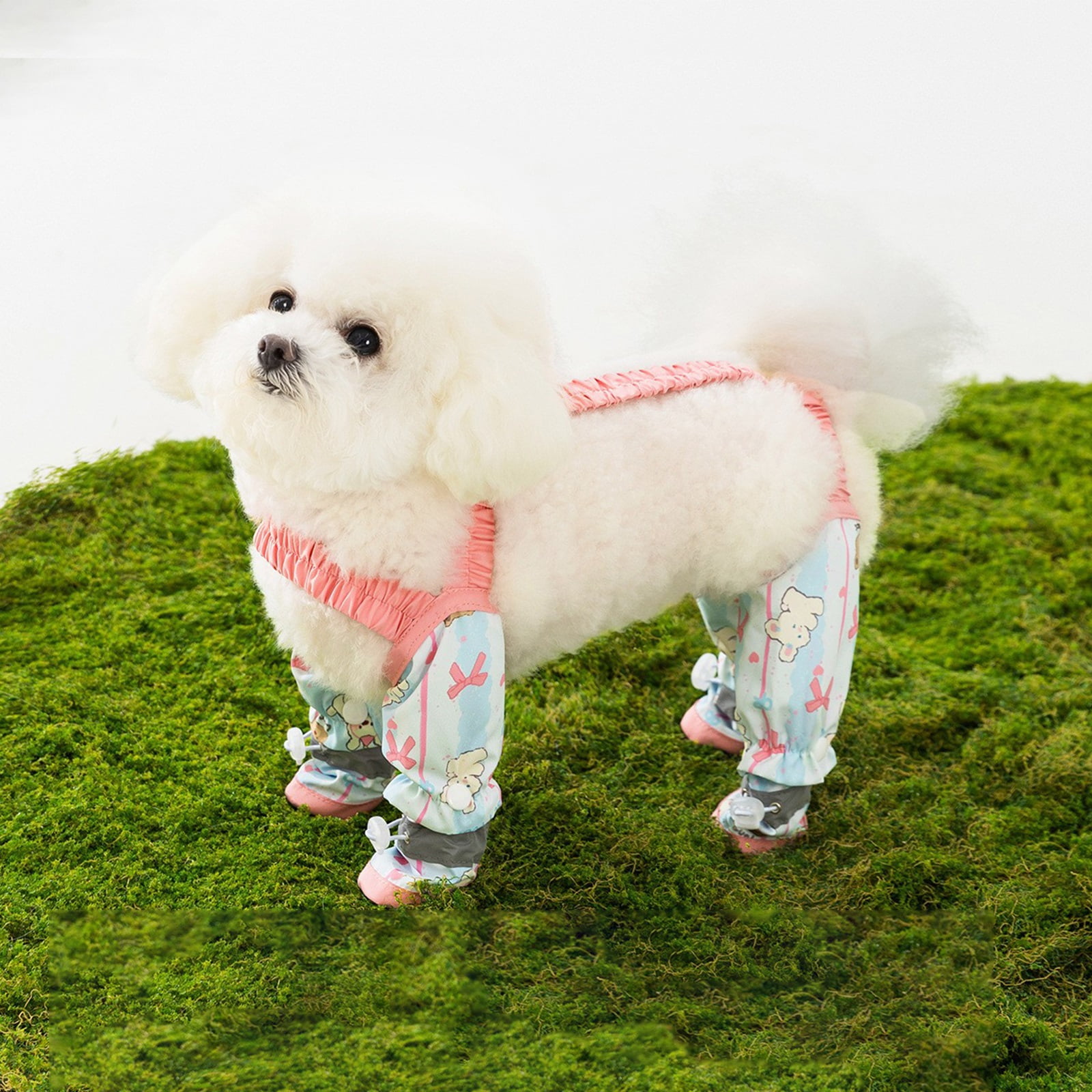 Anti Dirt Pants for Dogs, Dust Free Dog Pants with Feet Waterproof Boot ...