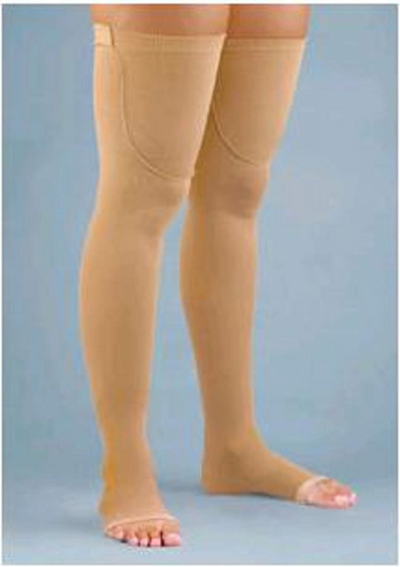 Anti-Emb Stocking 18 Knee Open Toe Beige Xl HSA/FSA Eligible - Walmart.com