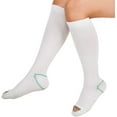 Ozmatip Anti Embolism Compression Stockings, Knee High Unisex Ted Hose ...