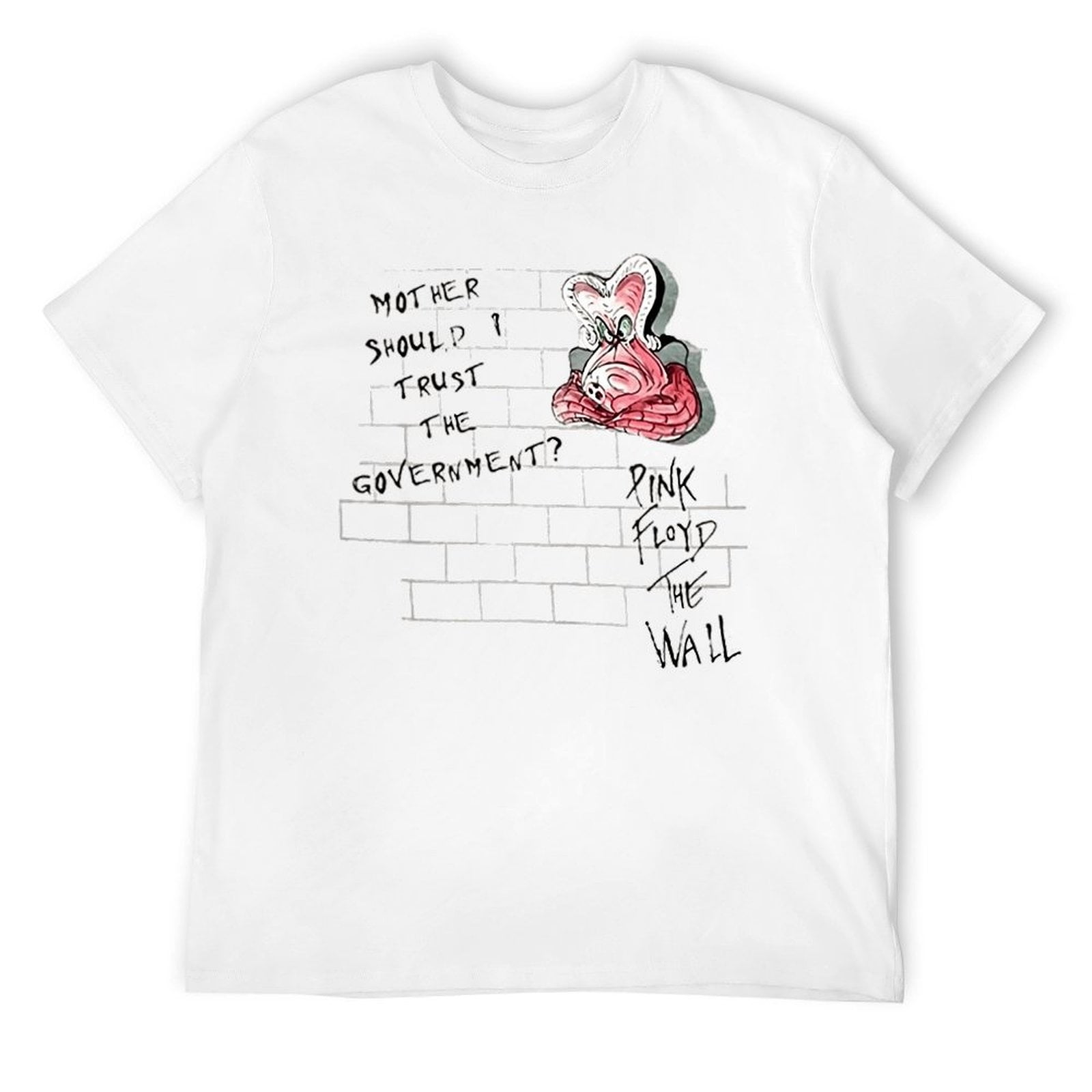 Anti-Establishment Rock T-Shirt - Vintage Protest Graphic Tee for Men ...