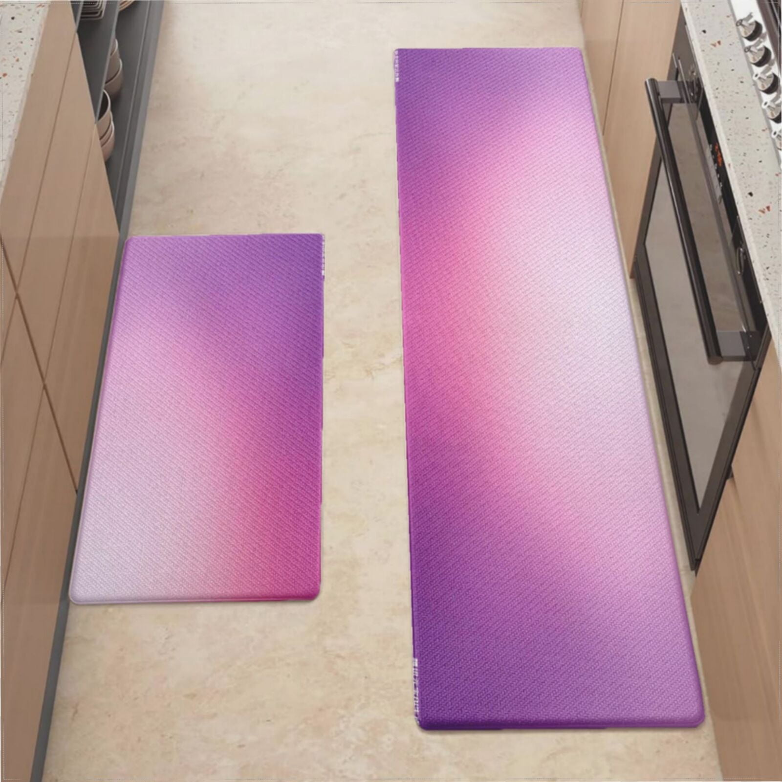 Anti Fatigue Cushioned Kitchen Mats For Floor, Waterproof Non Slip ...