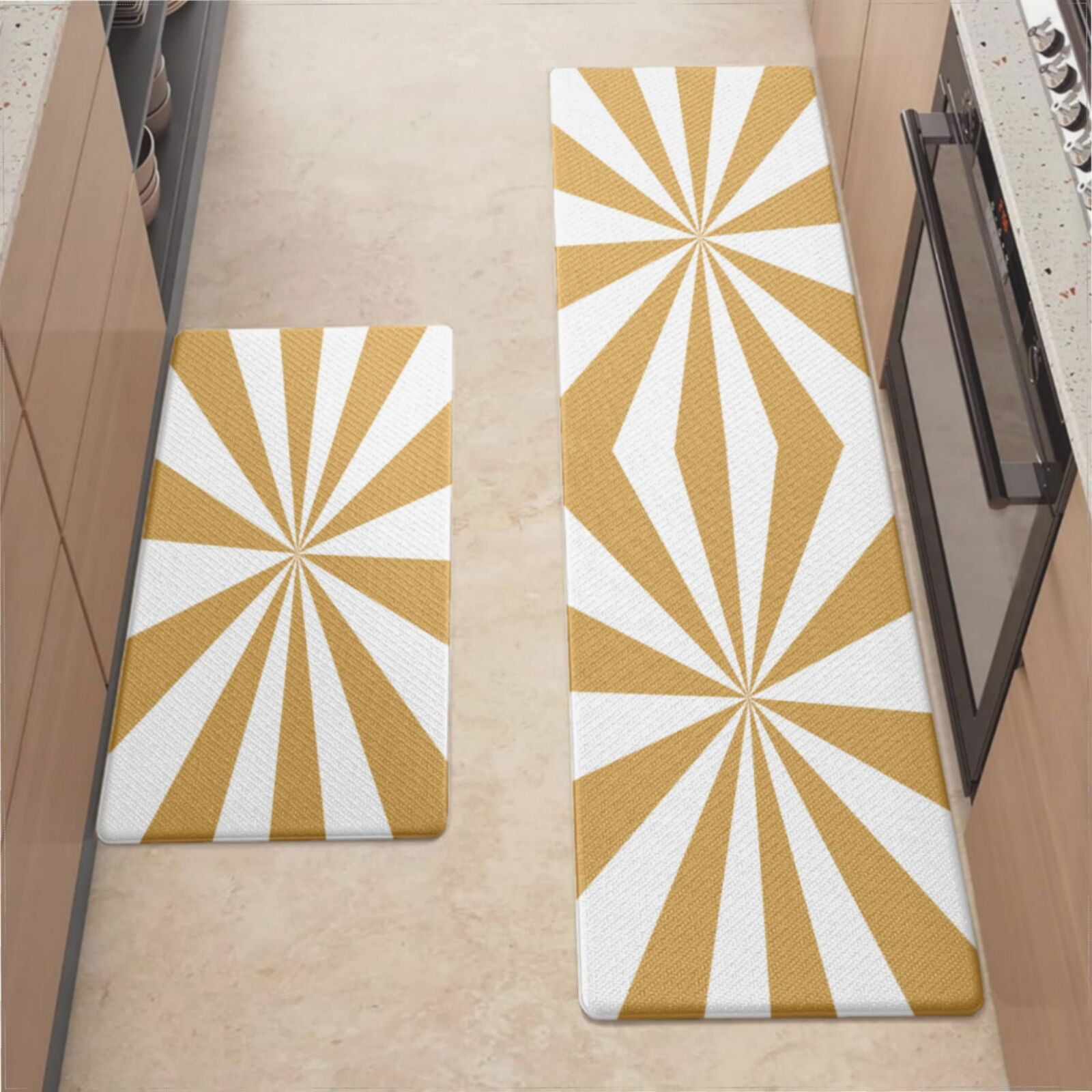 Anti Fatigue Cushioned Kitchen Mats For Floor, Waterproof Non Slip ...