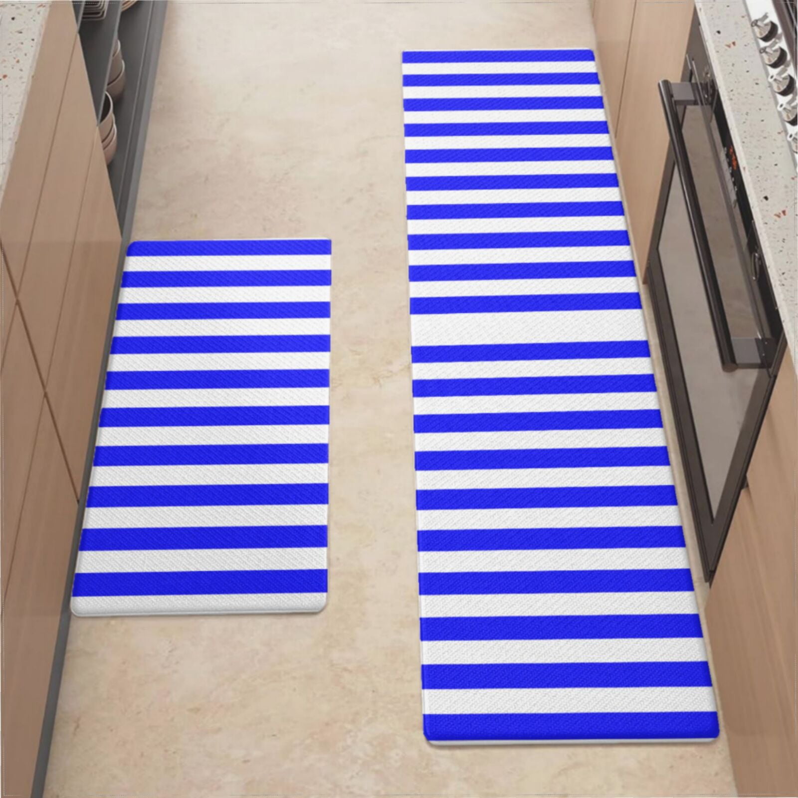 Anti Fatigue Cushioned Kitchen Mats For Floor, Waterproof Non Slip ...