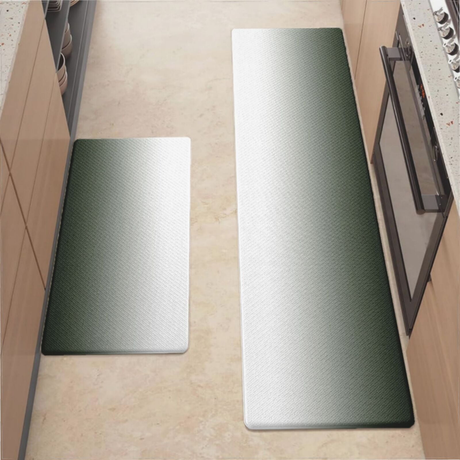 Anti Fatigue Cushioned Kitchen Mats For Floor, Waterproof Non Slip ...