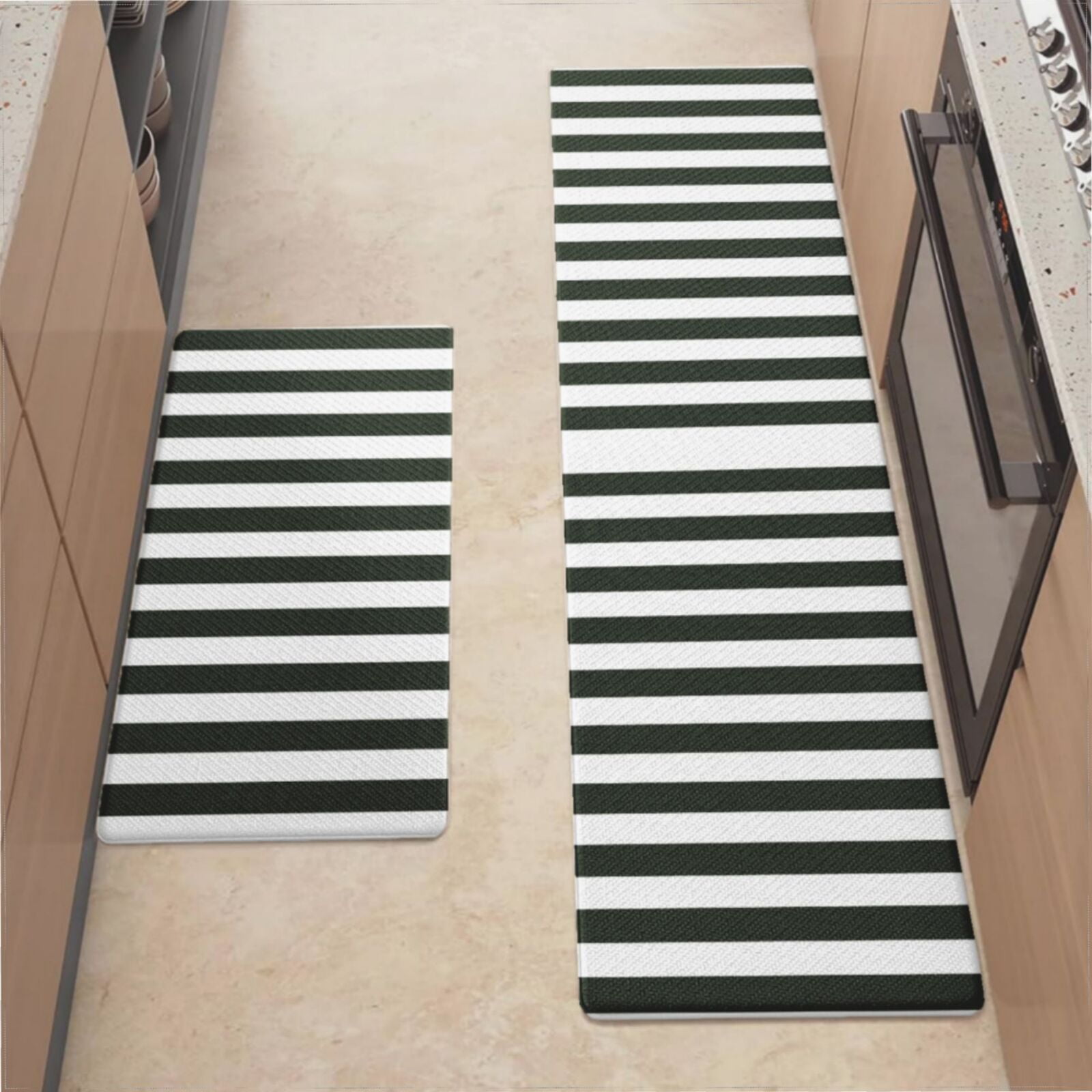 Anti Fatigue Cushioned Kitchen Mats For Floor, Waterproof Non Slip ...