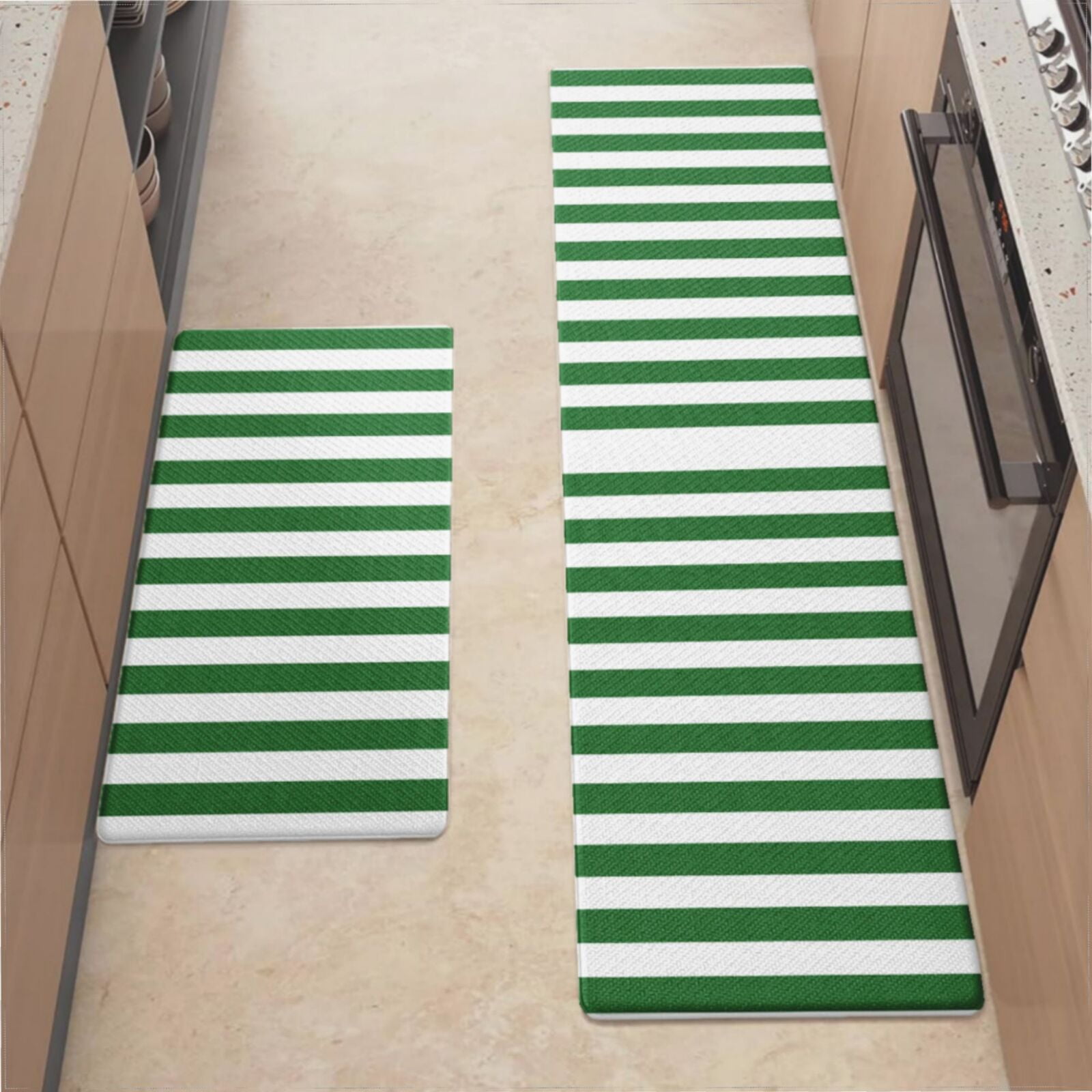 Anti Fatigue Cushioned Kitchen Mats For Floor, Waterproof Non Slip ...