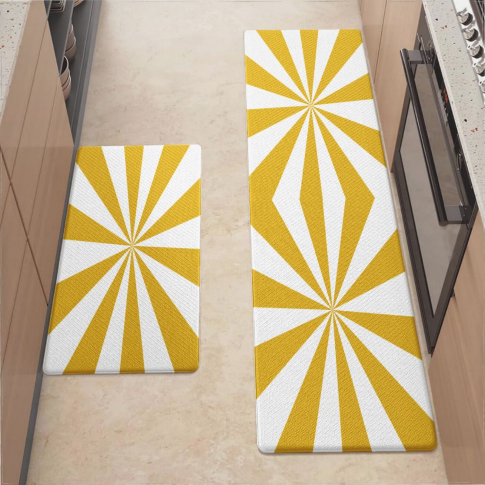 Anti Fatigue Cushioned Kitchen Mats For Floor, Waterproof Non Slip ...