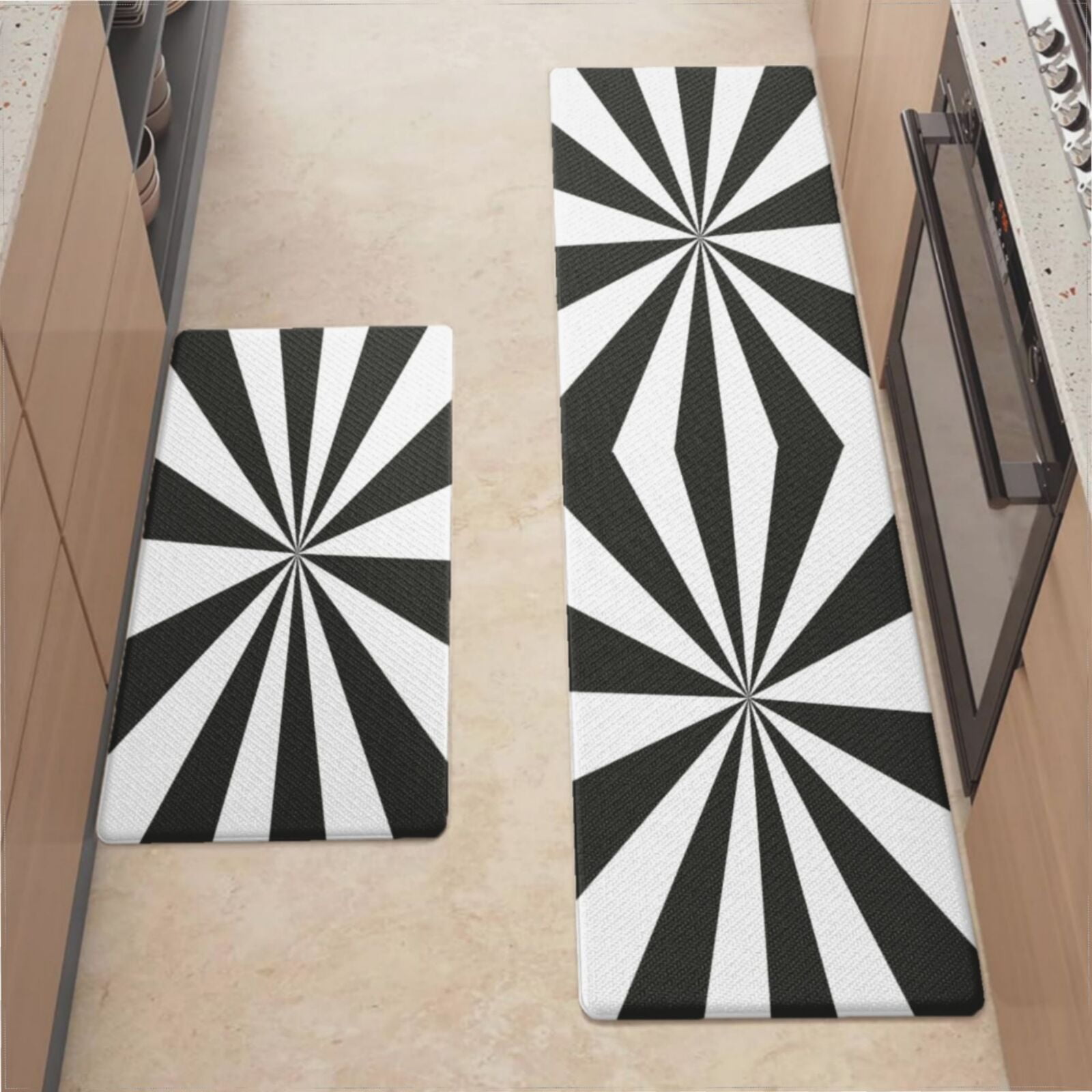 Anti Fatigue Cushioned Kitchen Mats For Floor, Waterproof Non Slip ...