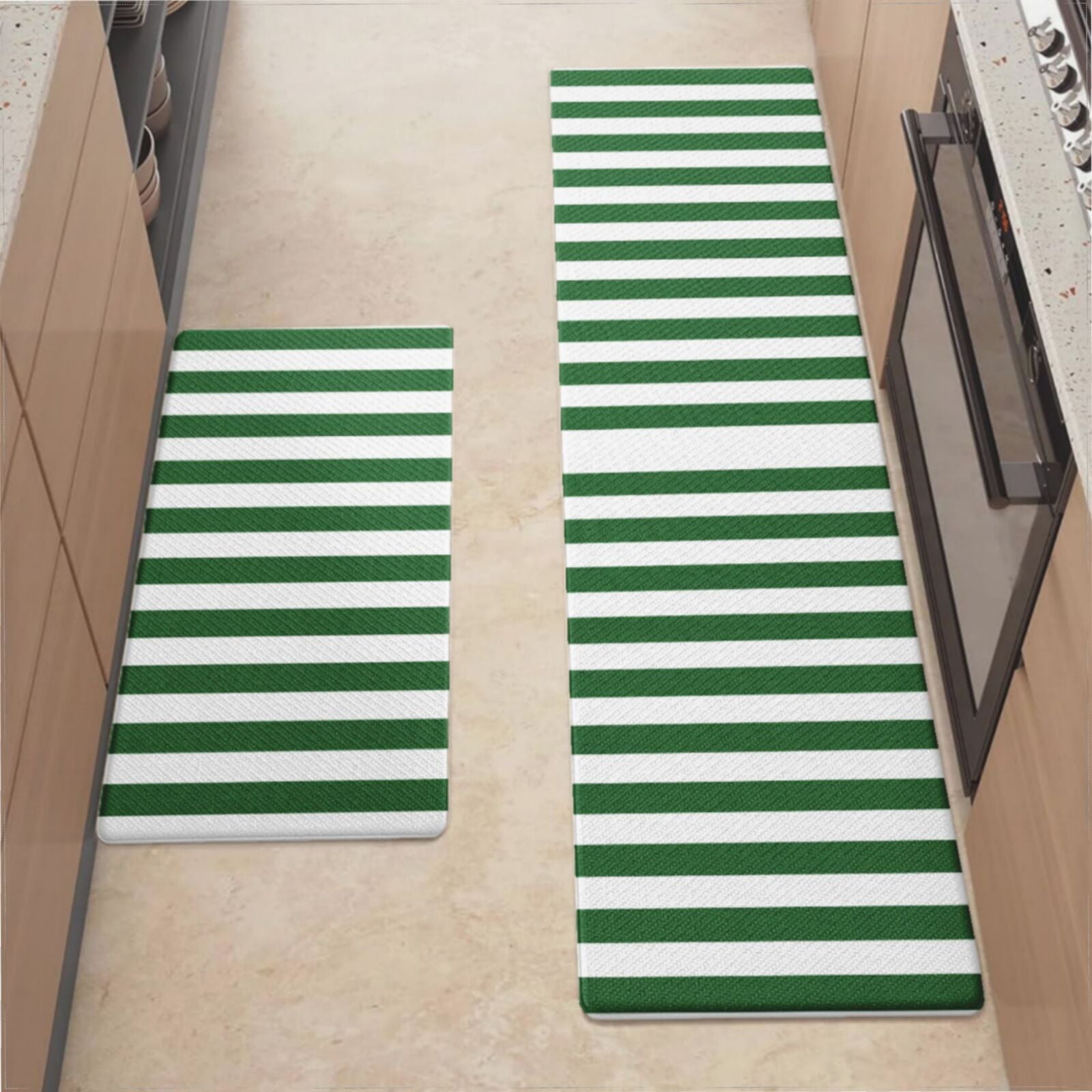 Anti Fatigue Cushioned Kitchen Mats For Floor, Waterproof Non Slip ...