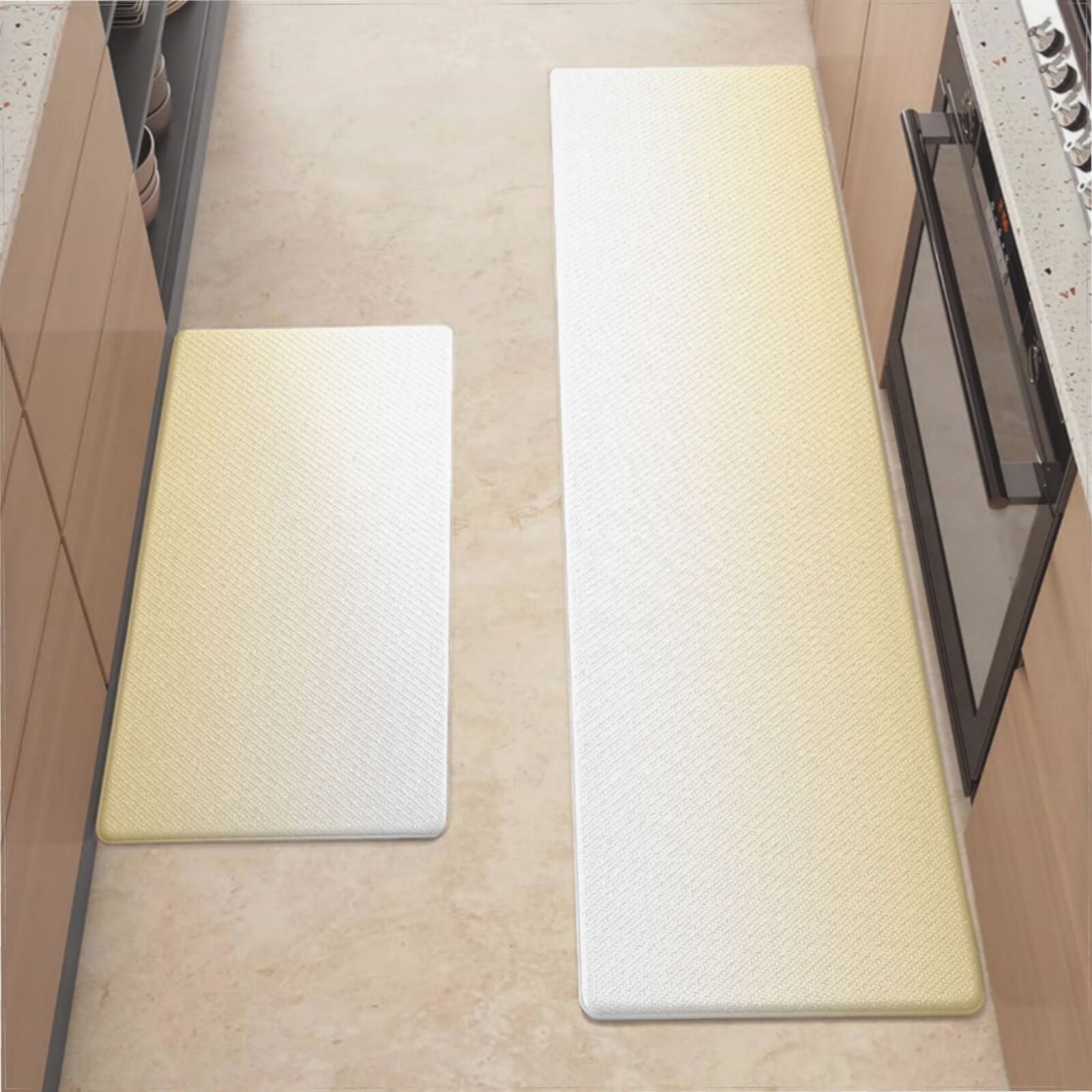 Anti Fatigue Cushioned Kitchen Mats For Floor, Waterproof Non Slip ...