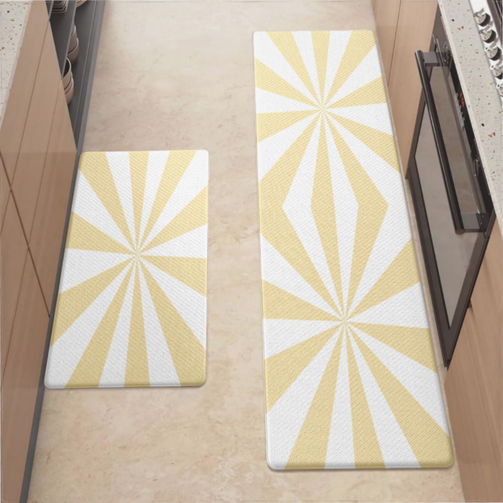 Anti Fatigue Cushioned Kitchen Mats For Floor, Waterproof Non Slip ...