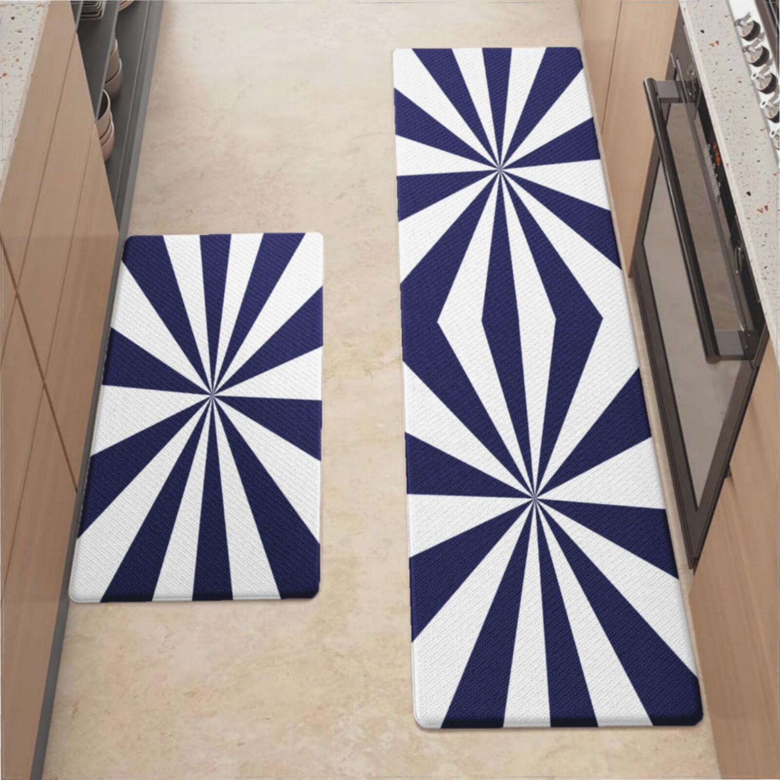 Anti Fatigue Cushioned Kitchen Mats For Floor, Waterproof Non Slip ...