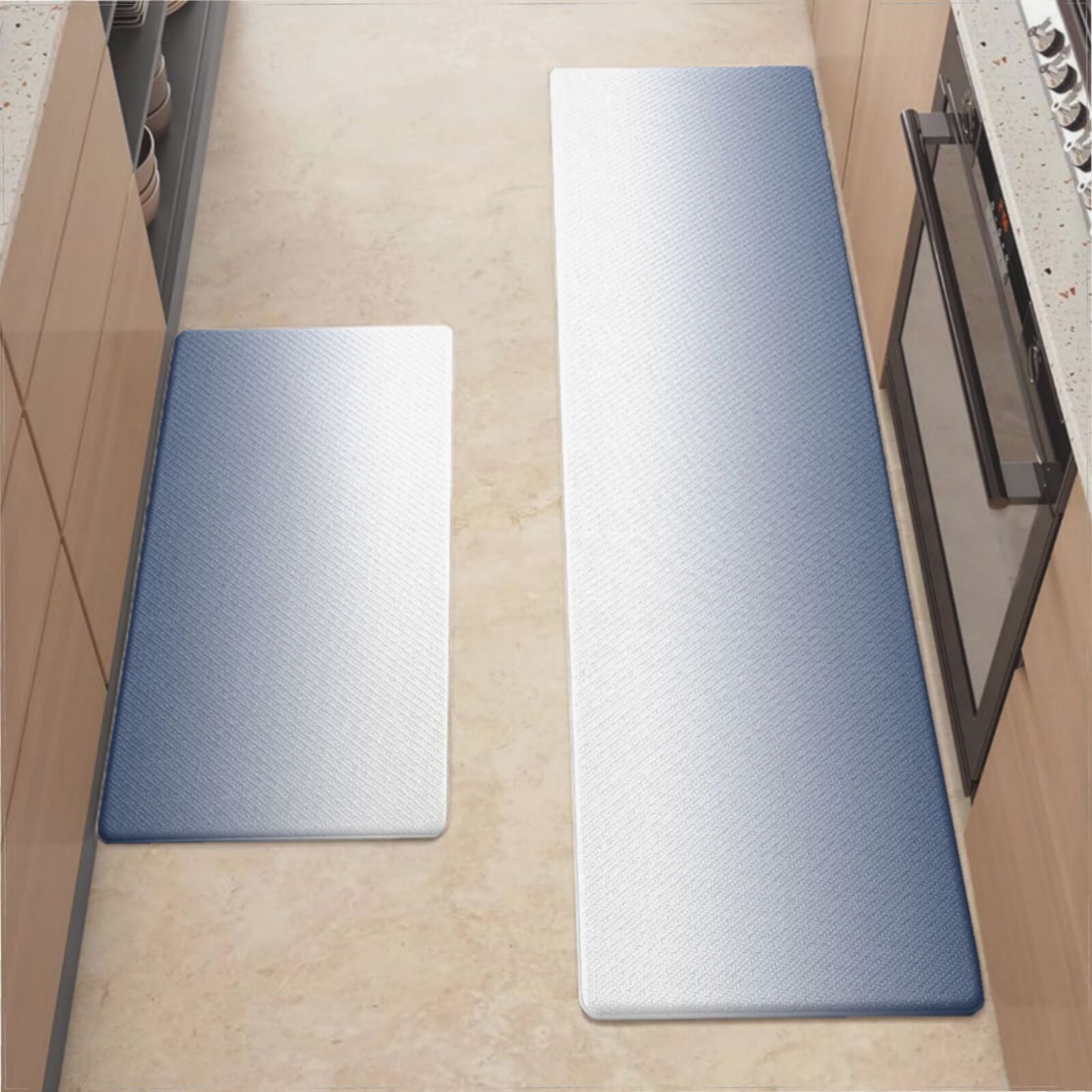 Anti Fatigue Cushioned Kitchen Mats For Floor, Waterproof Non Slip ...