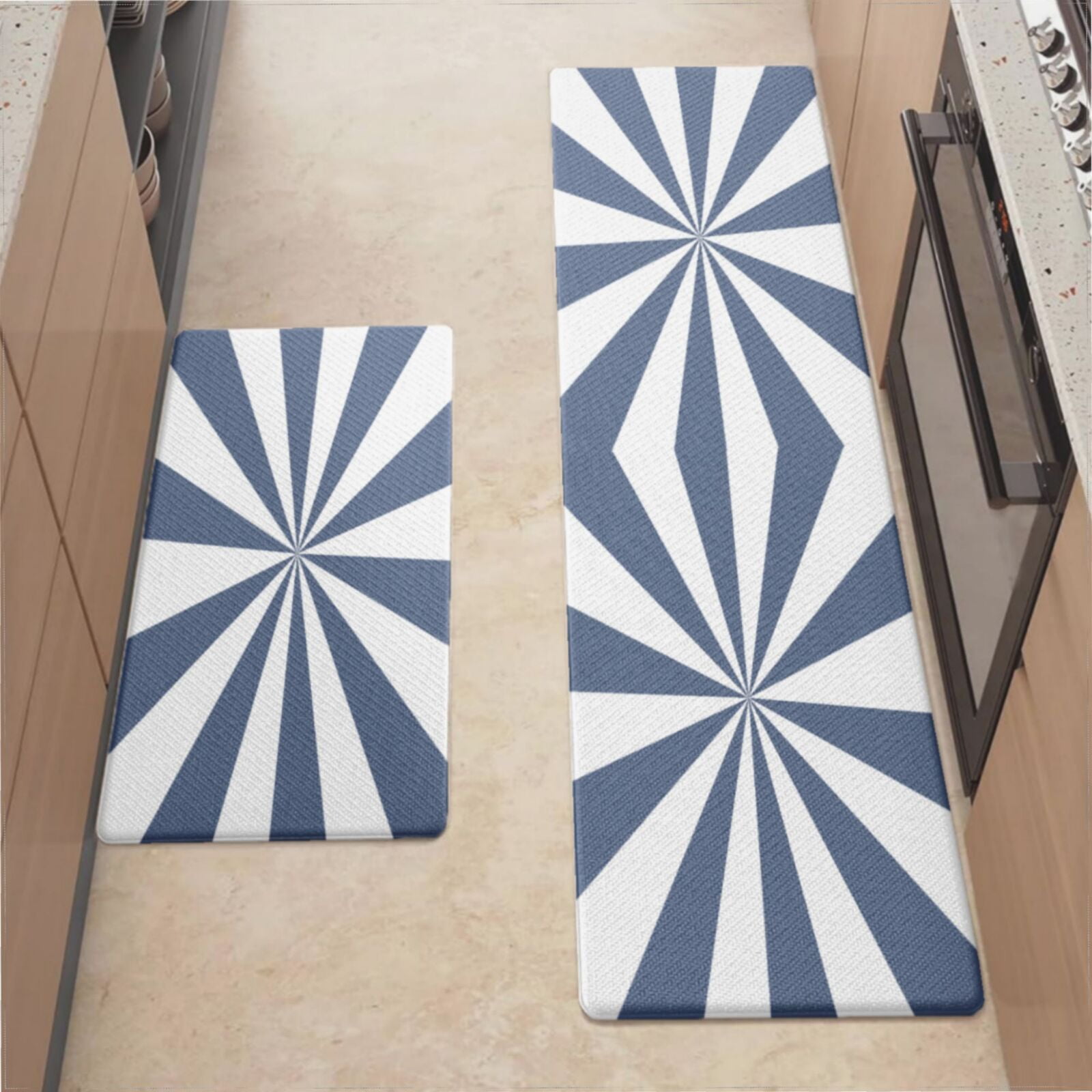 Anti Fatigue Cushioned Kitchen Mats For Floor, Waterproof Non Slip ...