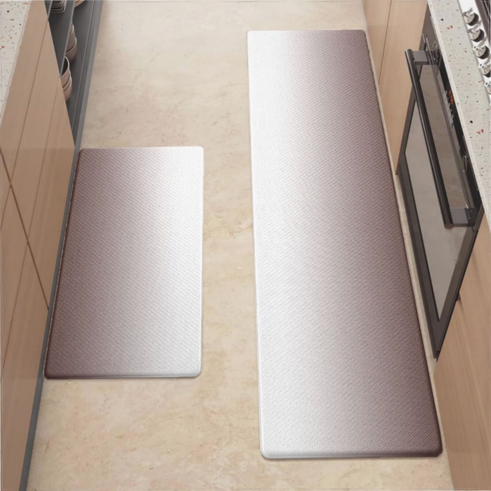 Anti Fatigue Cushioned Kitchen Mats For Floor, Waterproof Non Slip ...