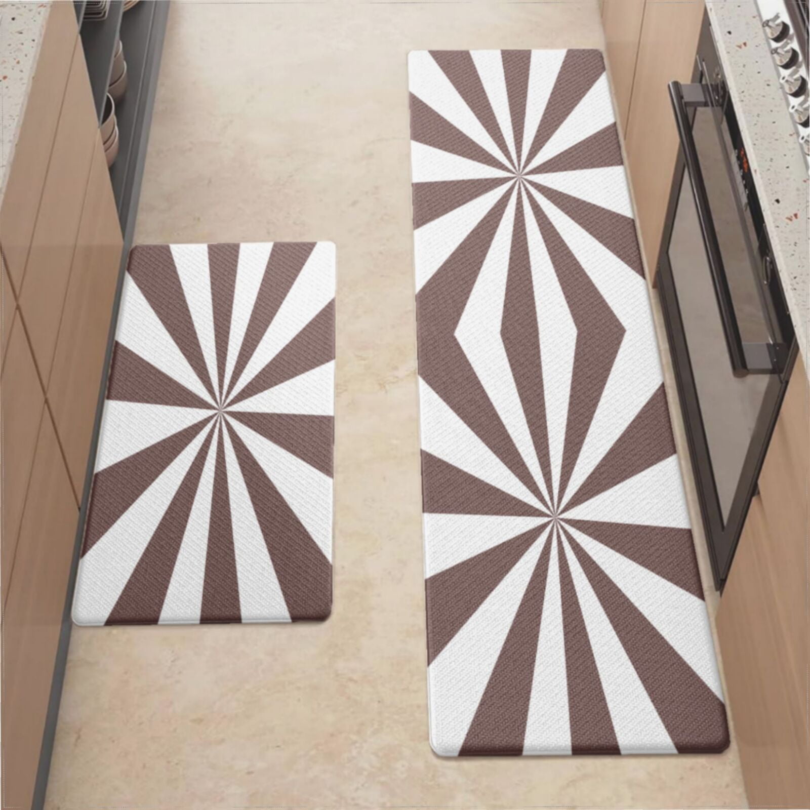Anti Fatigue Cushioned Kitchen Mats For Floor, Waterproof Non Slip ...