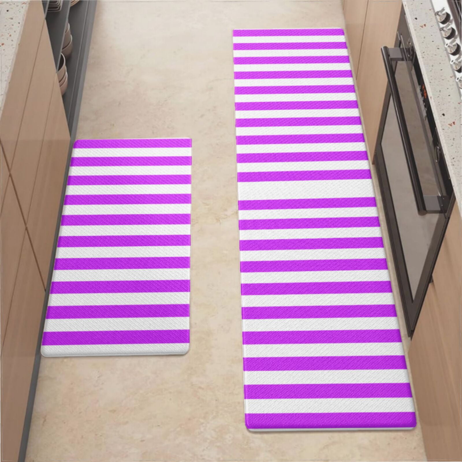 Anti Fatigue Cushioned Kitchen Mats For Floor, Waterproof Non Slip ...