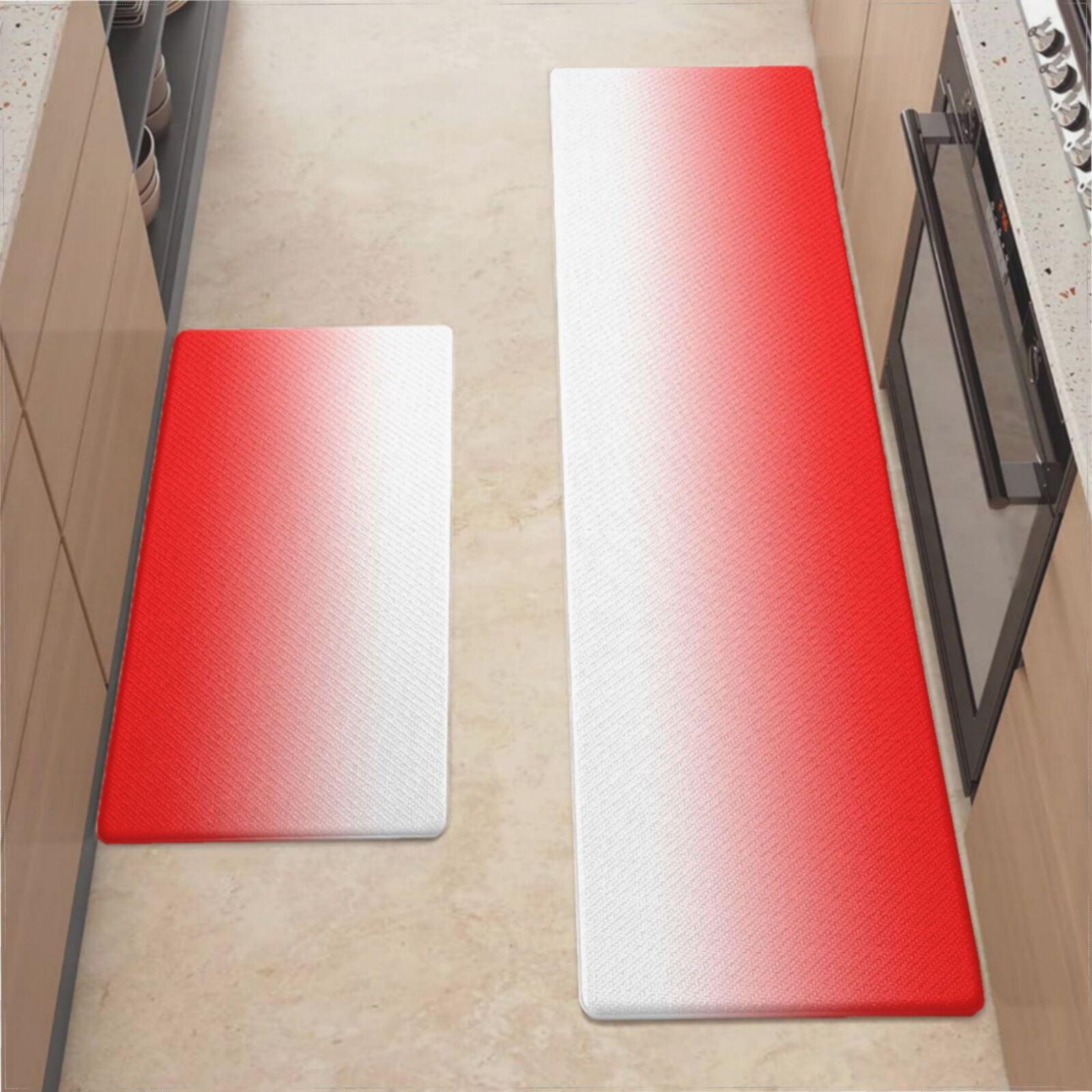 Anti Fatigue Cushioned Kitchen Mats For Floor, Waterproof Non Slip ...