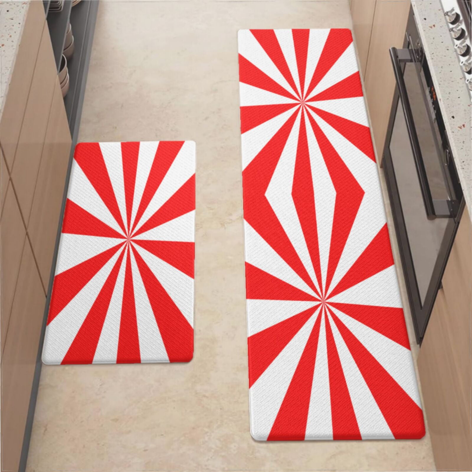 Anti Fatigue Cushioned Kitchen Mats For Floor, Waterproof Non Slip ...