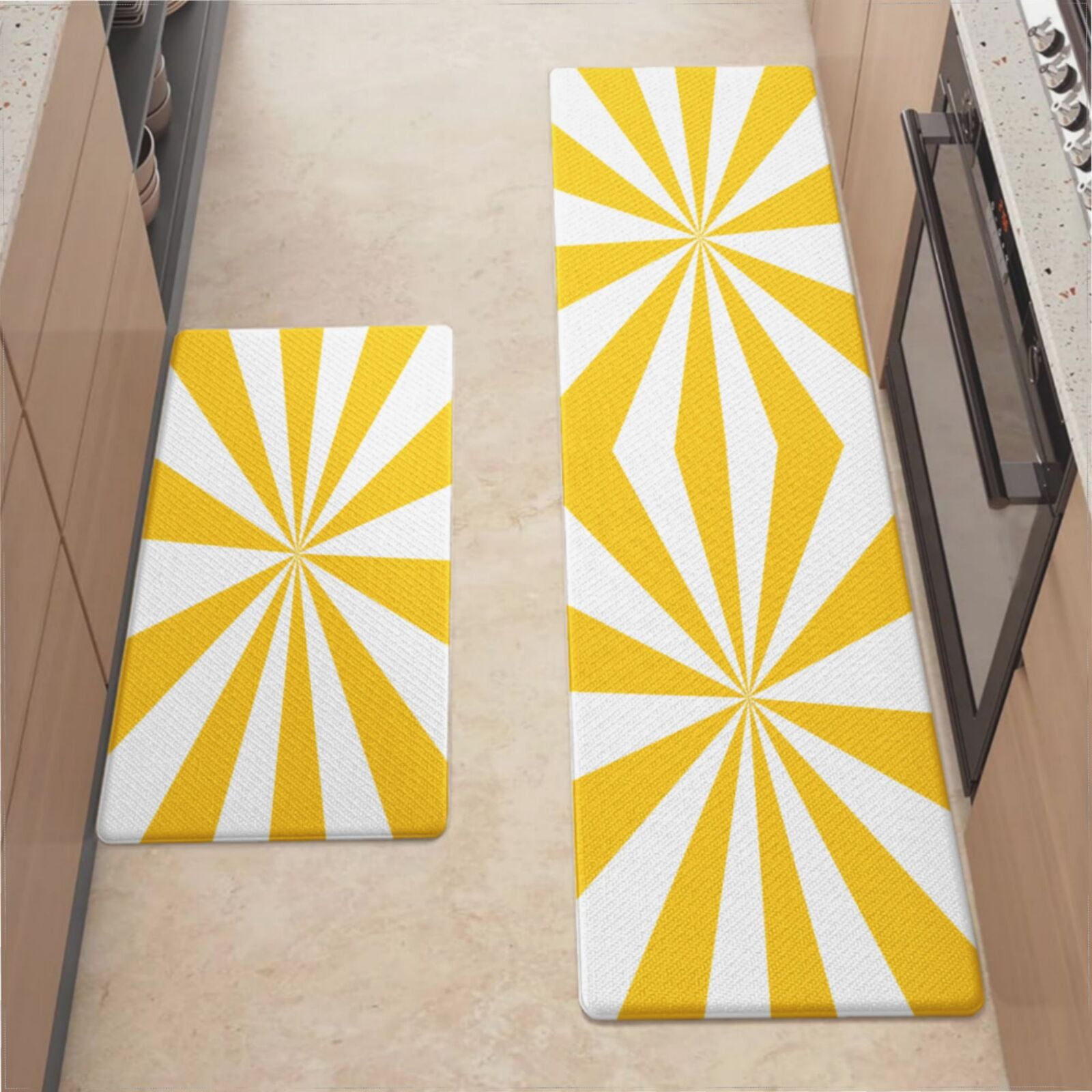 Anti Fatigue Cushioned Kitchen Mats For Floor, Waterproof Non Slip ...