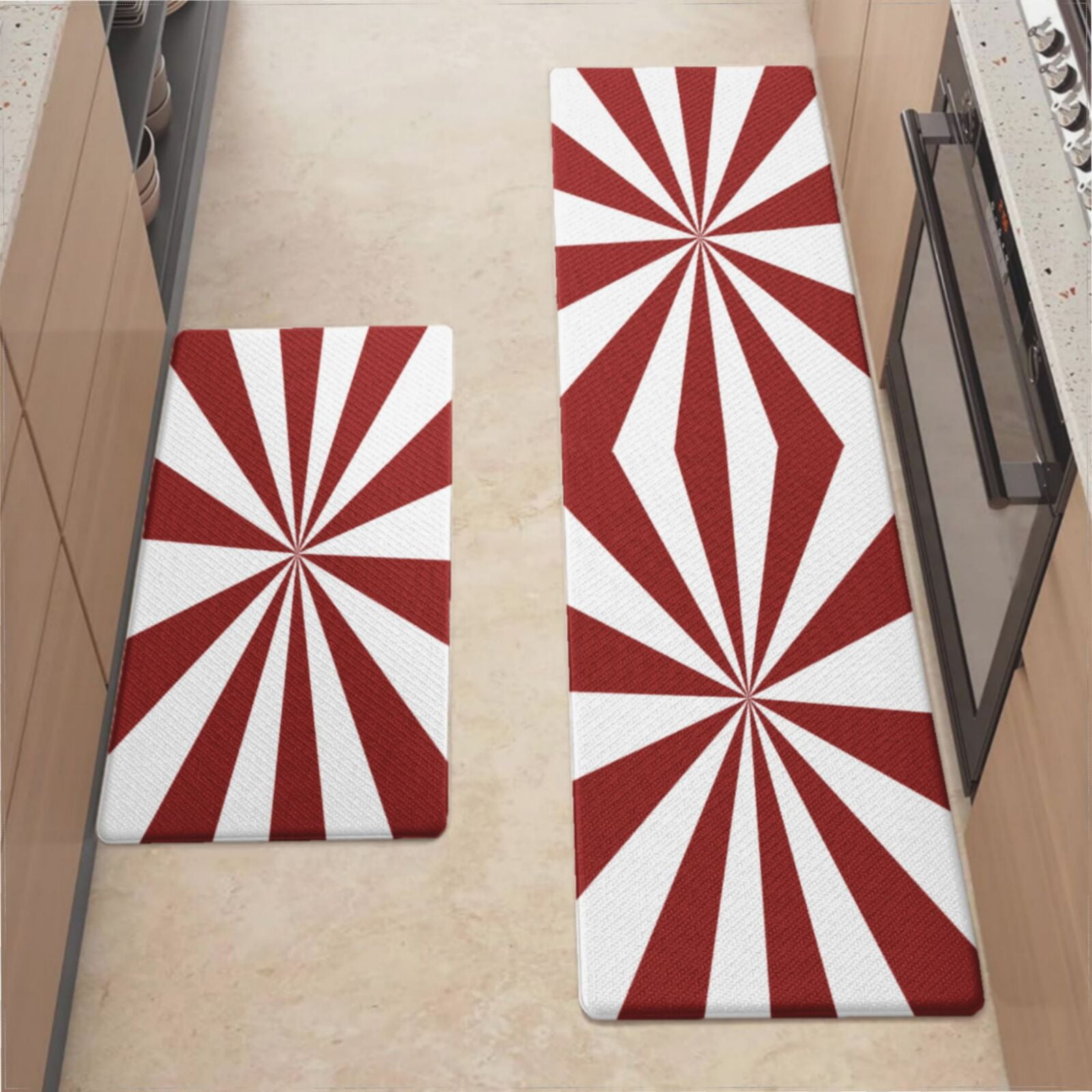 Anti Fatigue Cushioned Kitchen Mats For Floor, Waterproof Non Slip ...