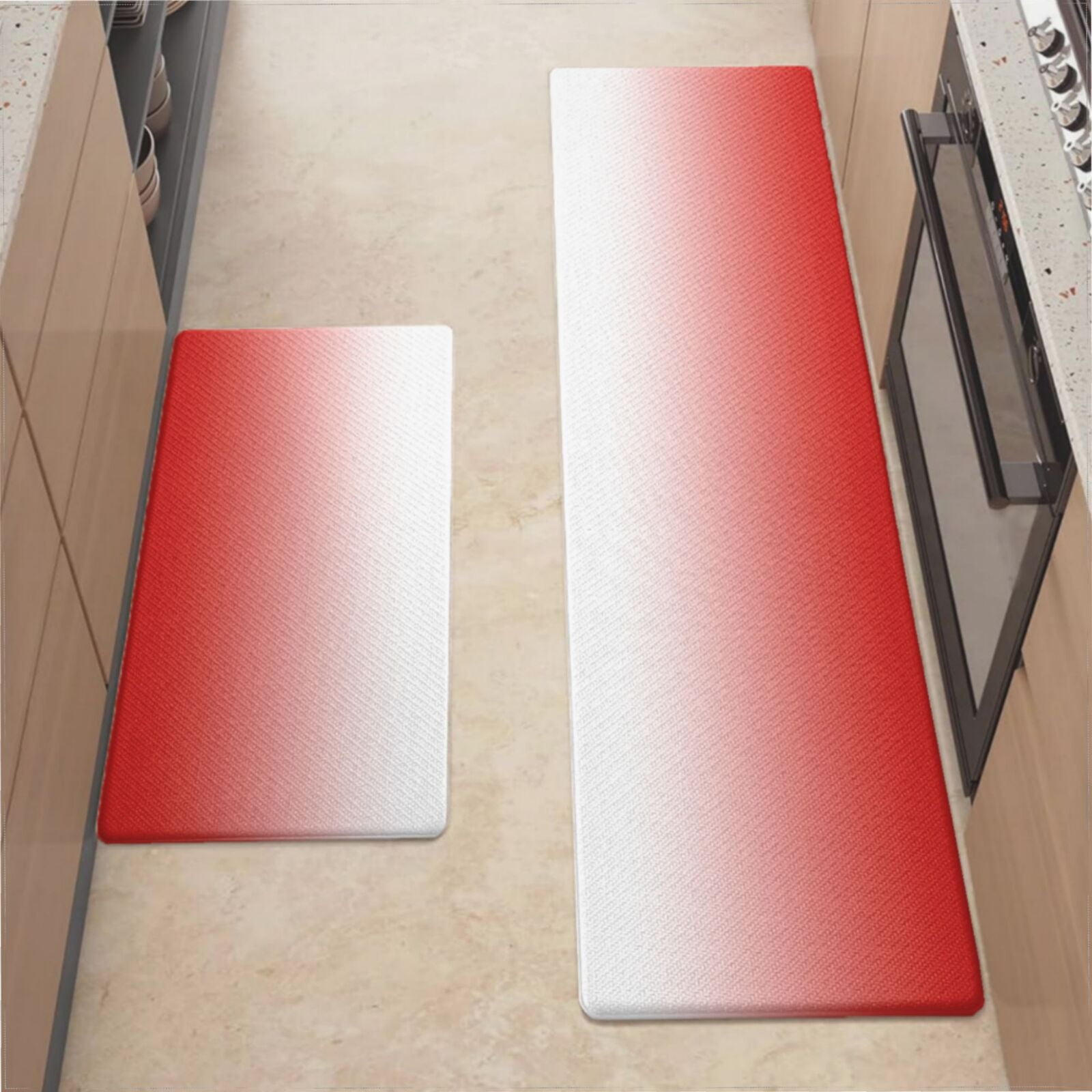 Anti Fatigue Cushioned Kitchen Mats For Floor, Waterproof Non Slip ...