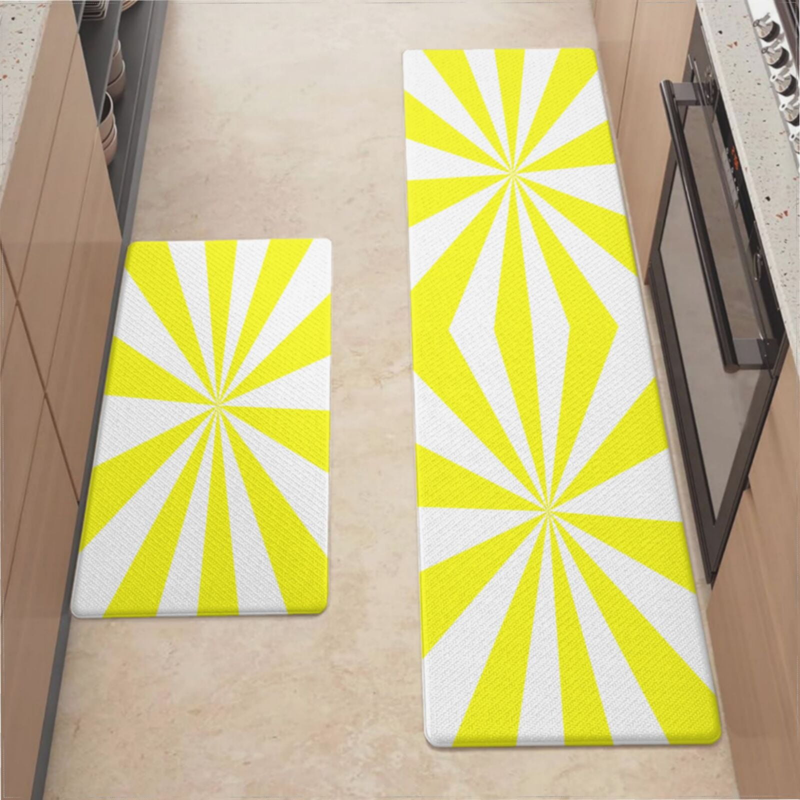 Anti Fatigue Cushioned Kitchen Mats For Floor, Waterproof Non Slip ...