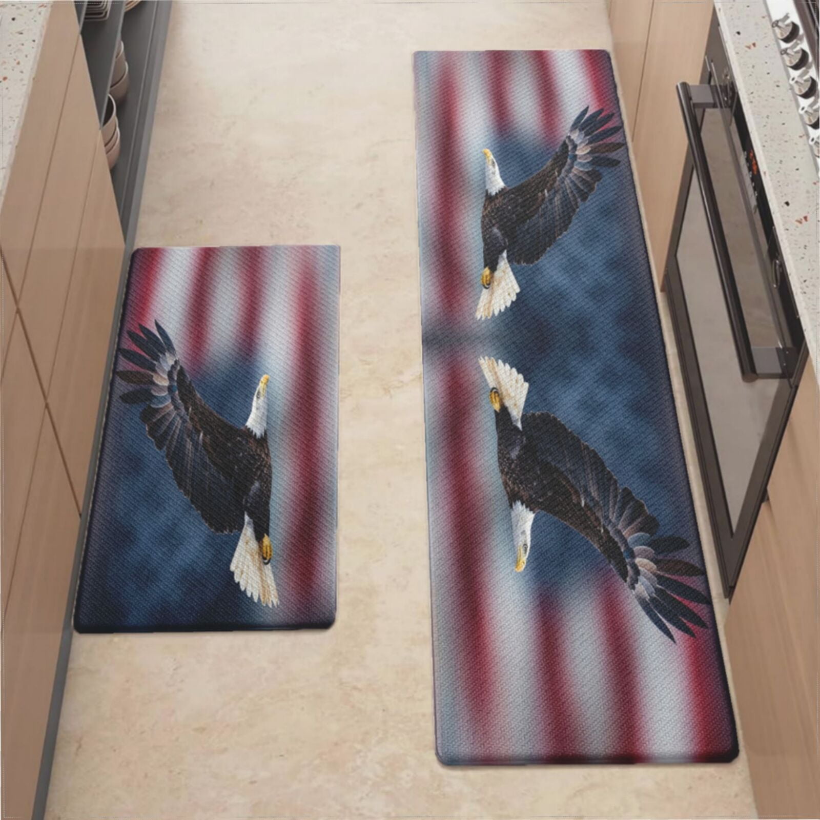 Anti Fatigue Cushioned Kitchen Mats For Floor, Waterproof Non Slip ...