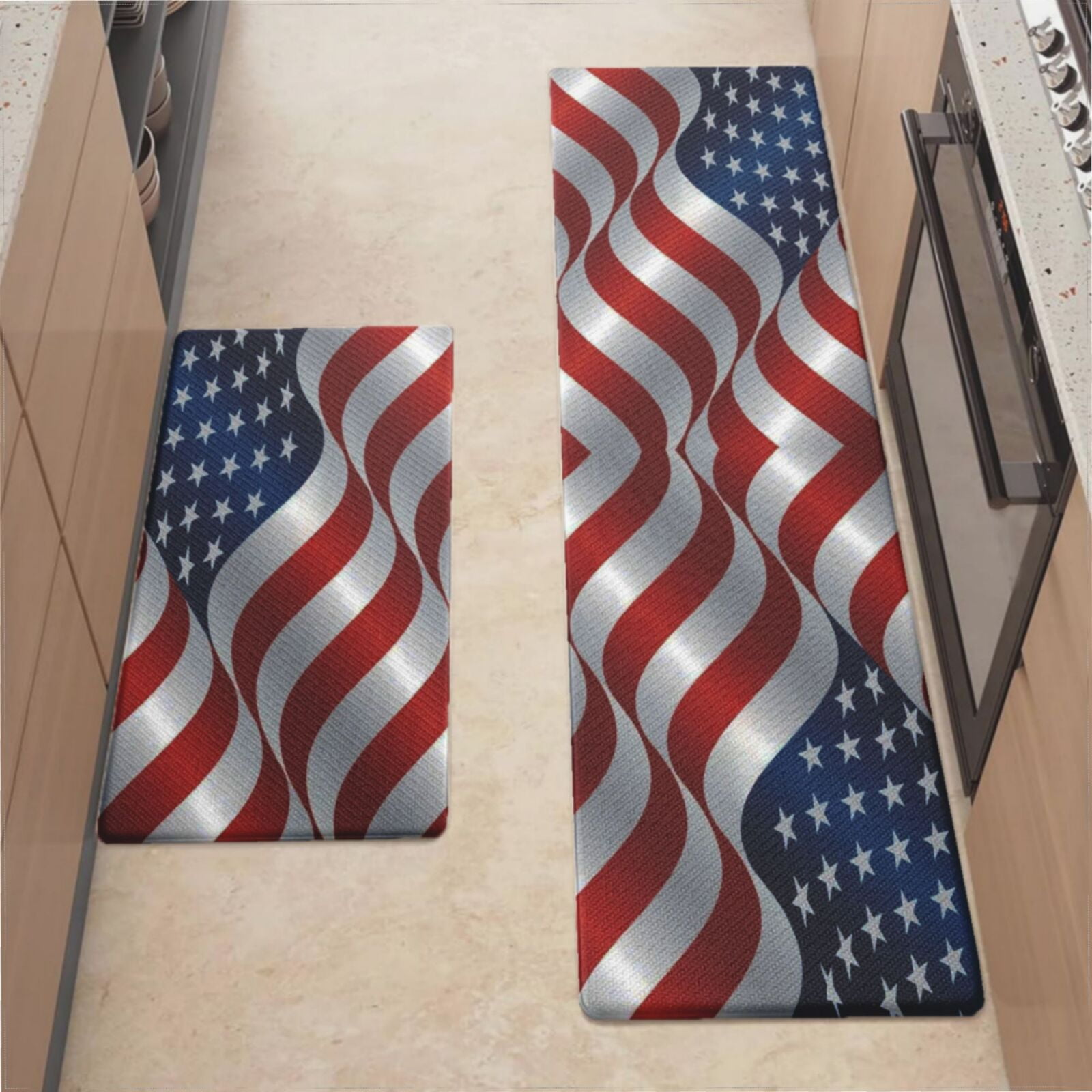 Anti Fatigue Cushioned Kitchen Mats For Floor, Waterproof Non Slip ...