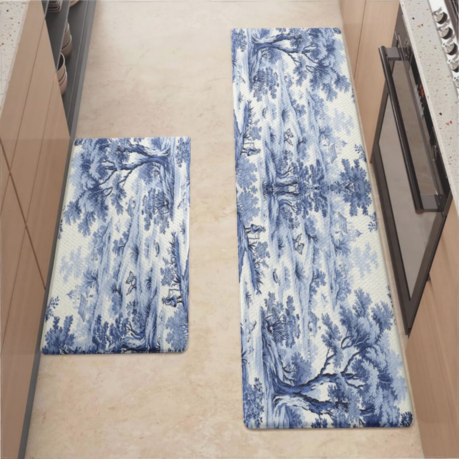 Anti Fatigue Cushioned Kitchen Mats For Floor, Waterproof Non Slip ...