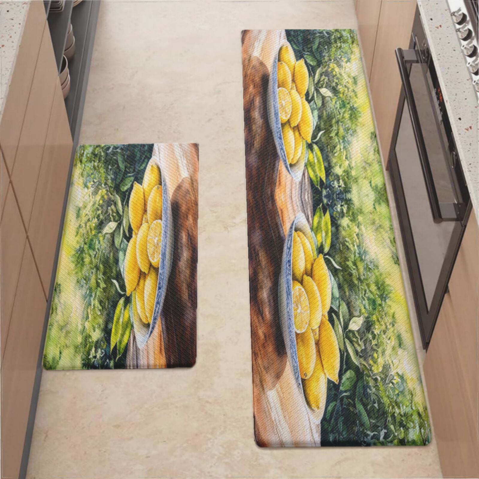 Anti Fatigue Cushioned Kitchen Mats For Floor, Waterproof Non Slip ...