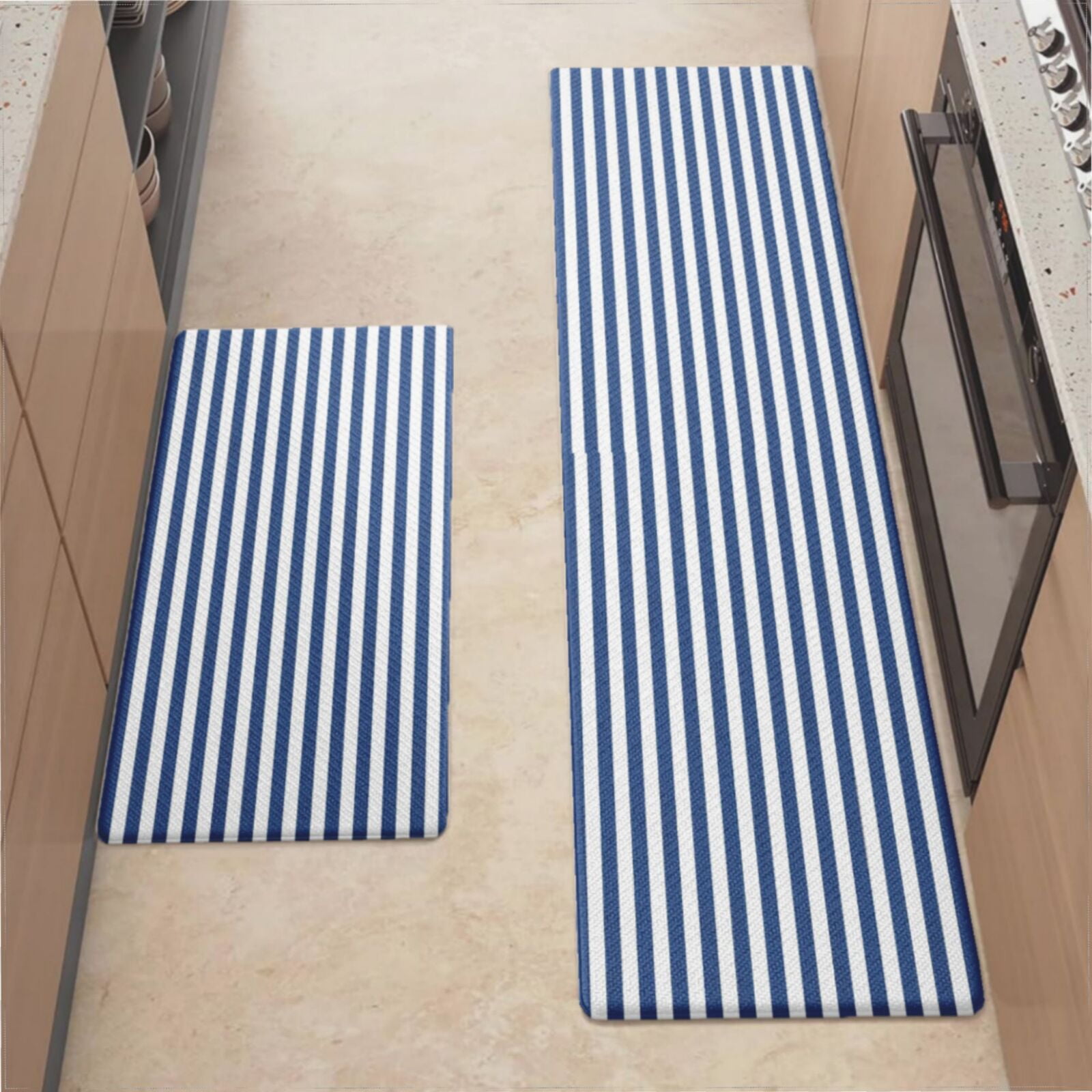 Anti Fatigue Cushioned Kitchen Mats For Floor, Waterproof Non Slip ...