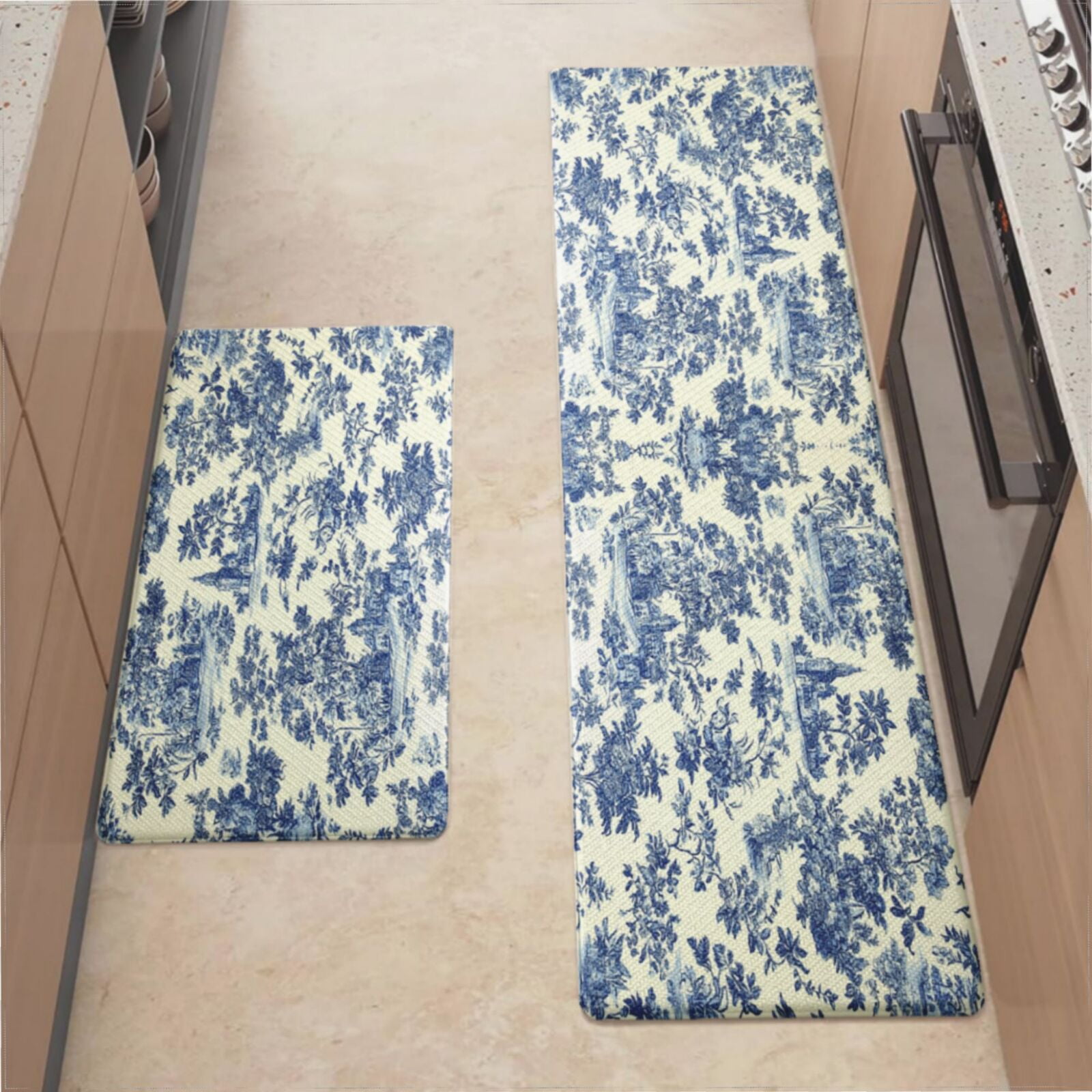 Anti Fatigue Cushioned Kitchen Mats For Floor, Waterproof Non Slip ...