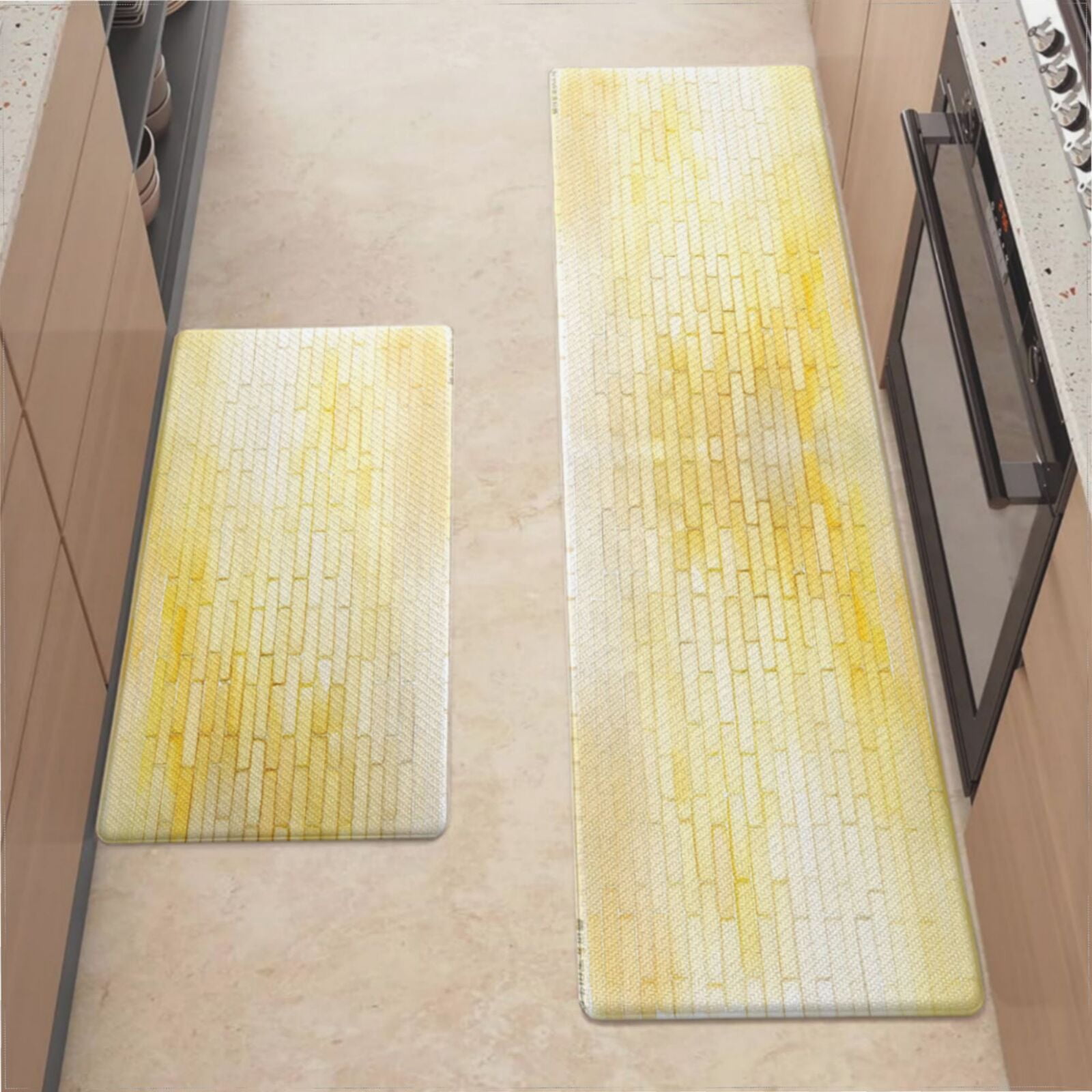 Anti Fatigue Cushioned Kitchen Mats For Floor, Waterproof Non Slip ...