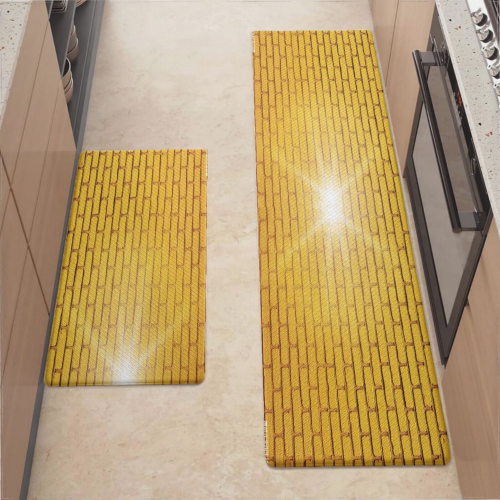 Anti Fatigue Cushioned Kitchen Mats For Floor, Waterproof Non Slip ...