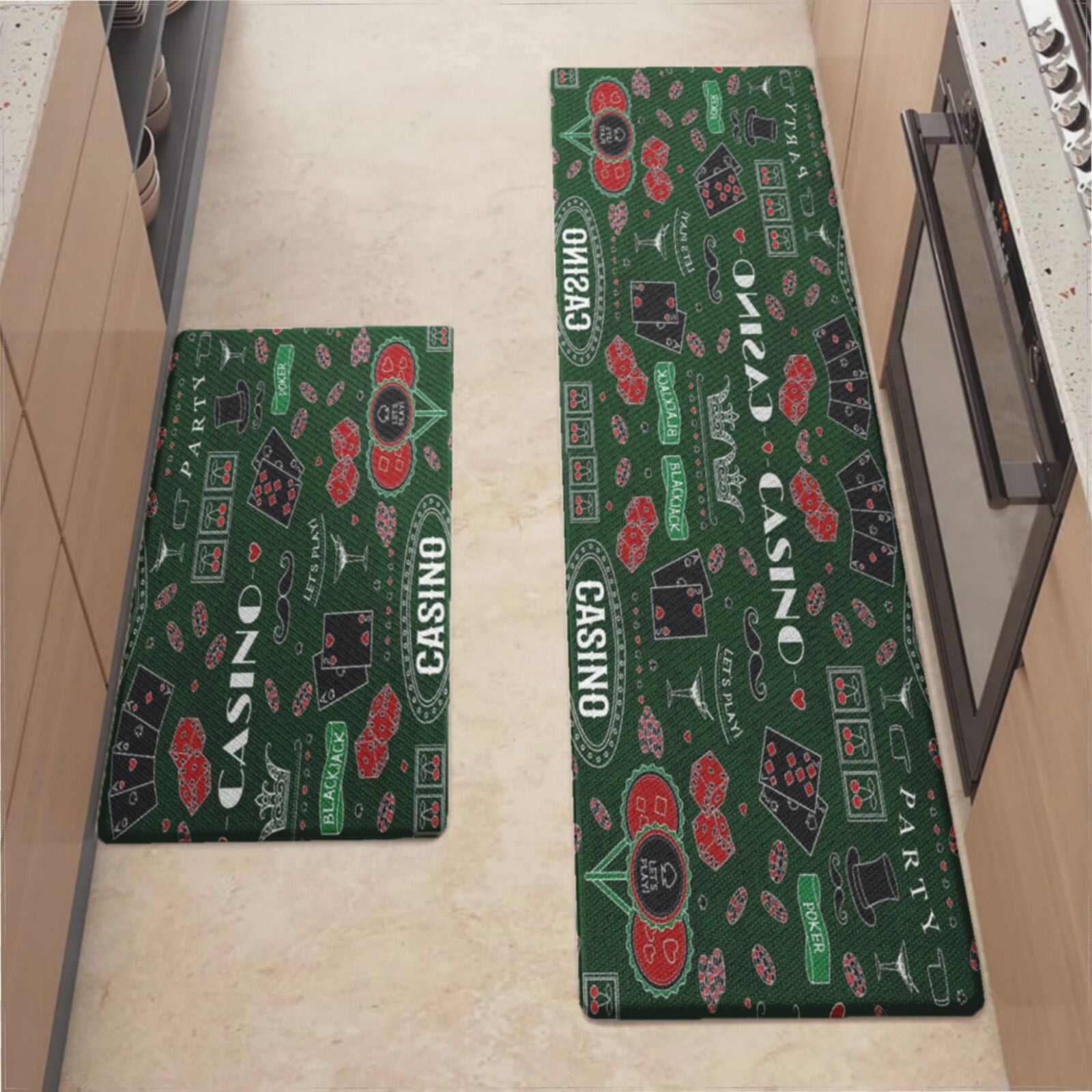 Anti Fatigue Cushioned Kitchen Mats For Floor, Waterproof Non Slip ...