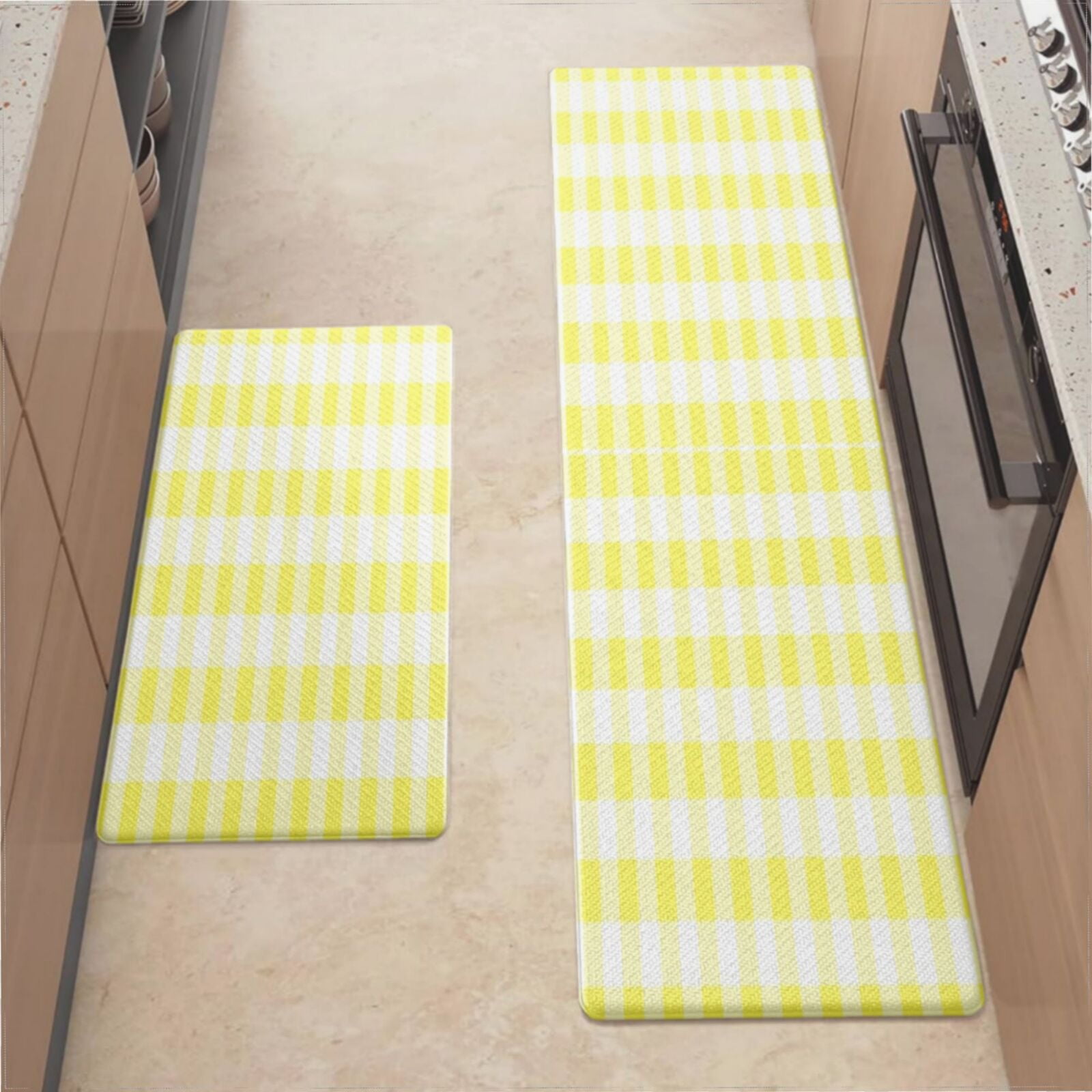 Anti Fatigue Cushioned Kitchen Mats For Floor, Waterproof Non Slip ...