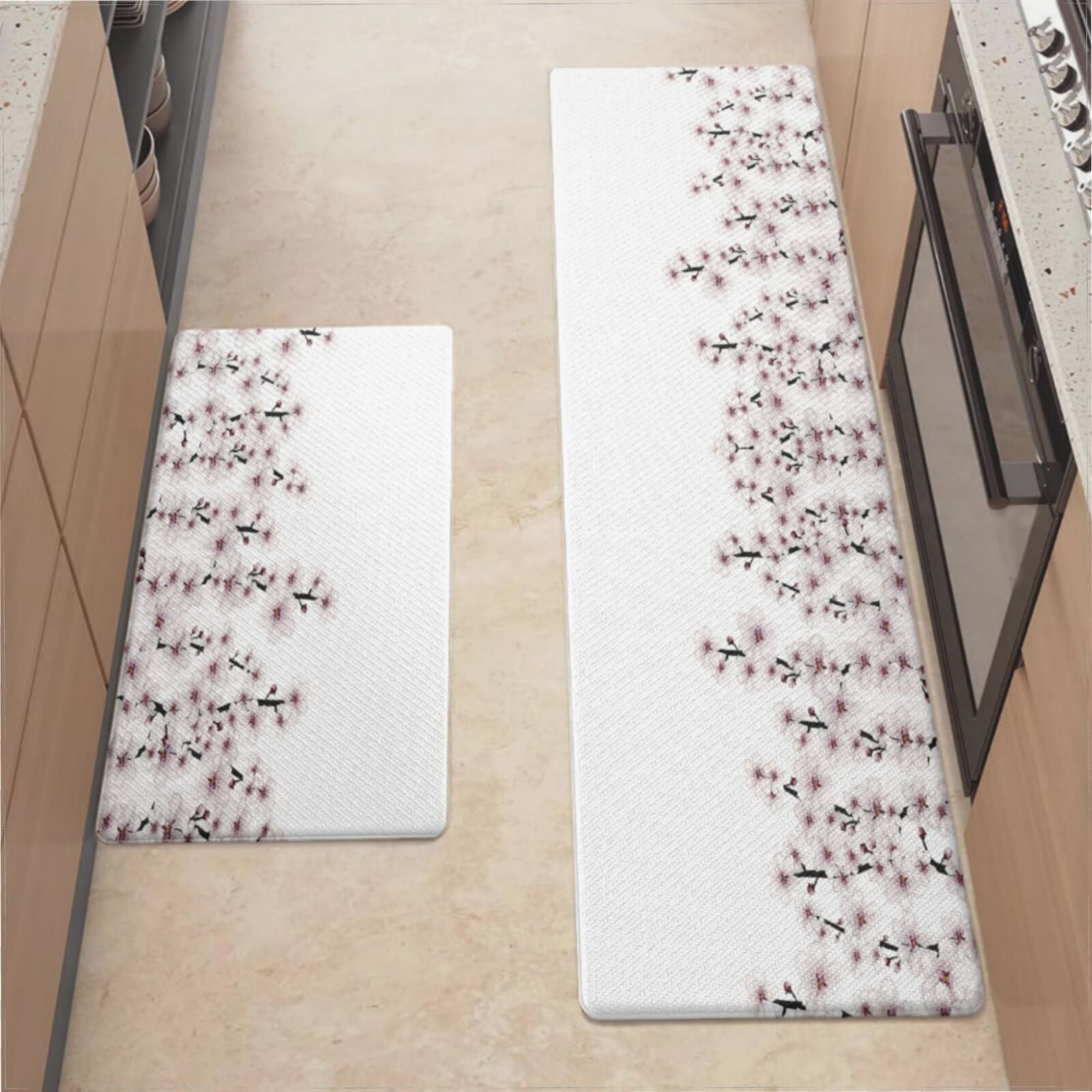 Anti Fatigue Cushioned Kitchen Mats For Floor, Waterproof Non Slip ...