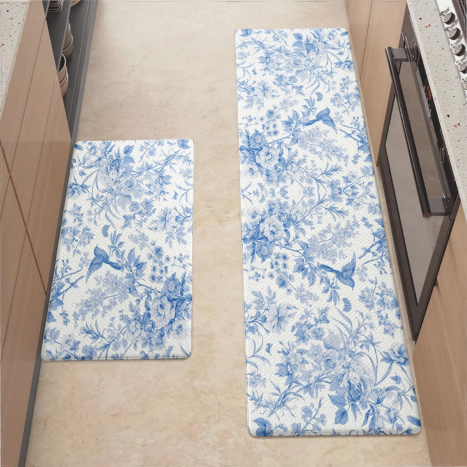 Anti Fatigue Cushioned Kitchen Mats For Floor, Waterproof Non Slip ...