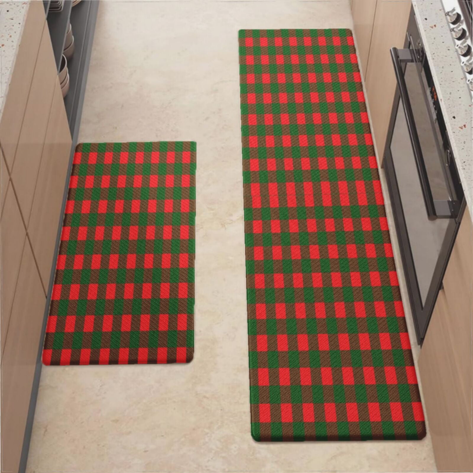 Anti Fatigue Cushioned Kitchen Mats For Floor, Waterproof Non Slip ...