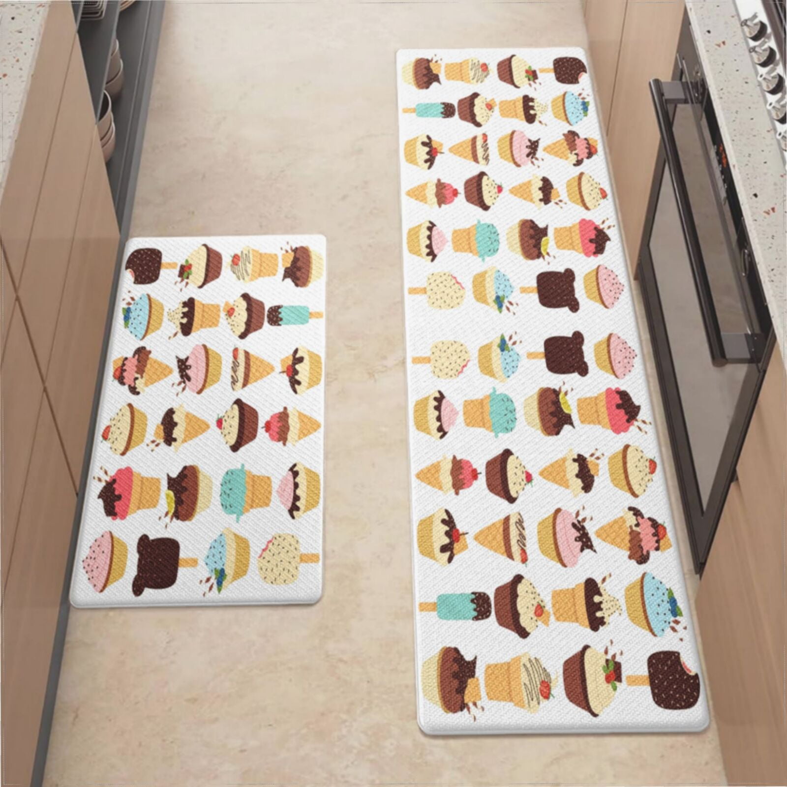 Anti Fatigue Cushioned Kitchen Mats For Floor, Waterproof Non Slip ...