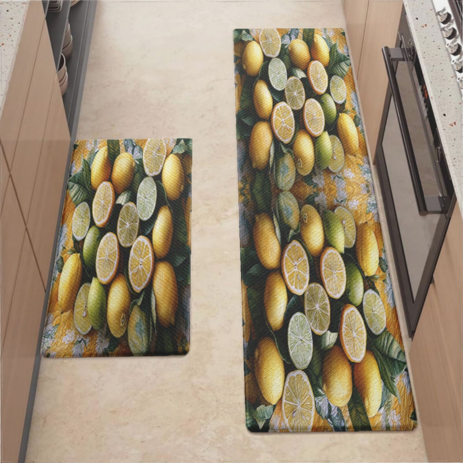 Anti Fatigue Cushioned Kitchen Mats For Floor, Waterproof Non Slip ...