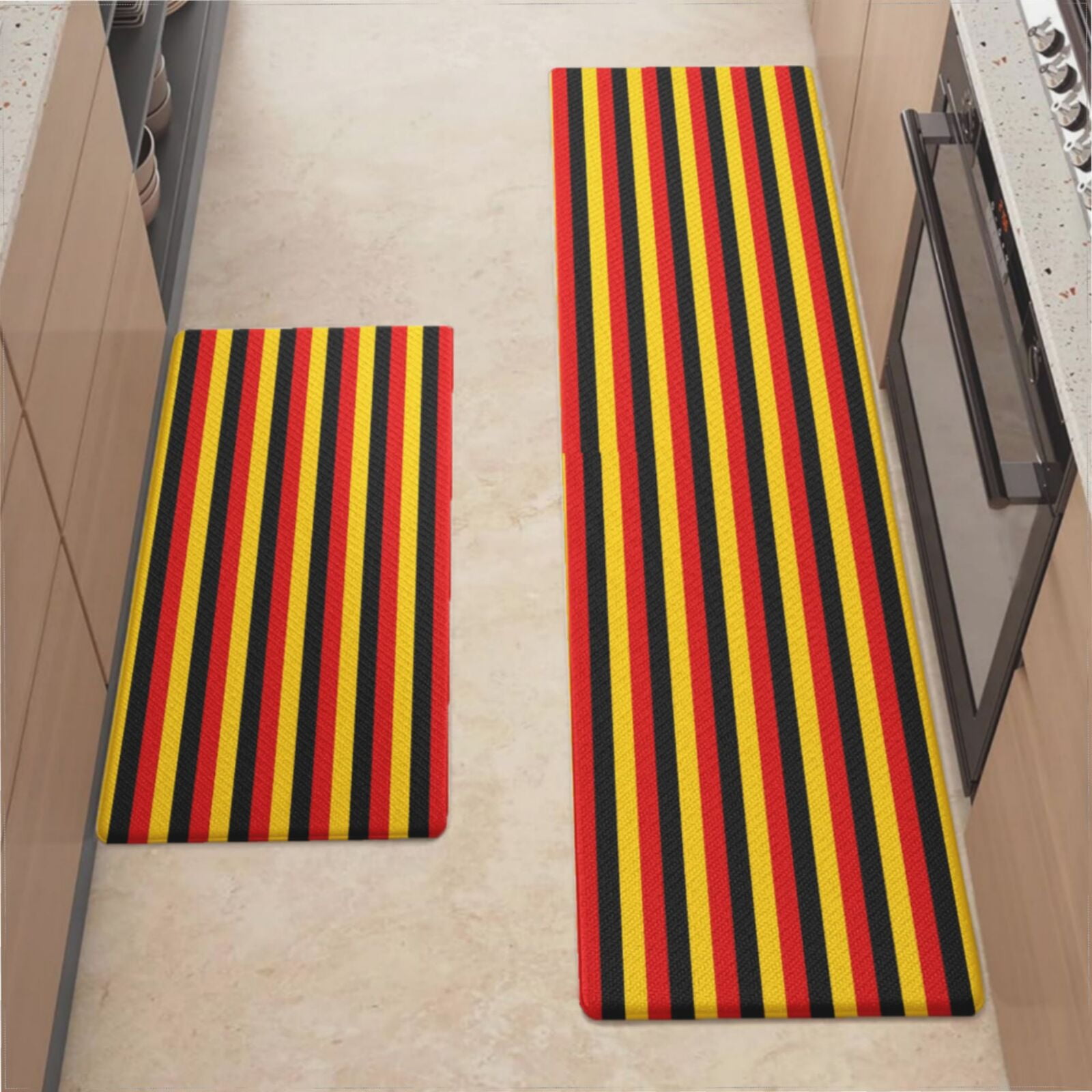 Anti Fatigue Cushioned Kitchen Mats For Floor, Waterproof Non Slip ...