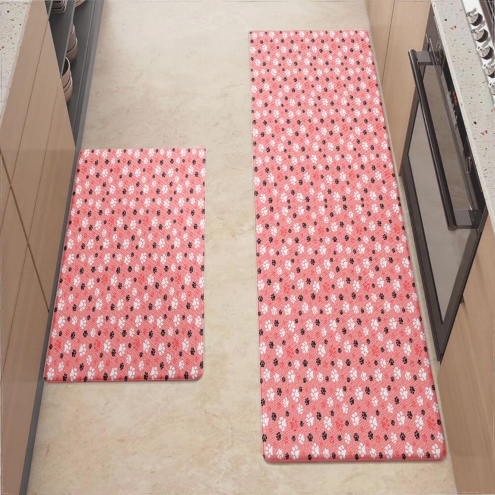 Anti Fatigue Cushioned Kitchen Mats For Floor, Waterproof Non Slip ...