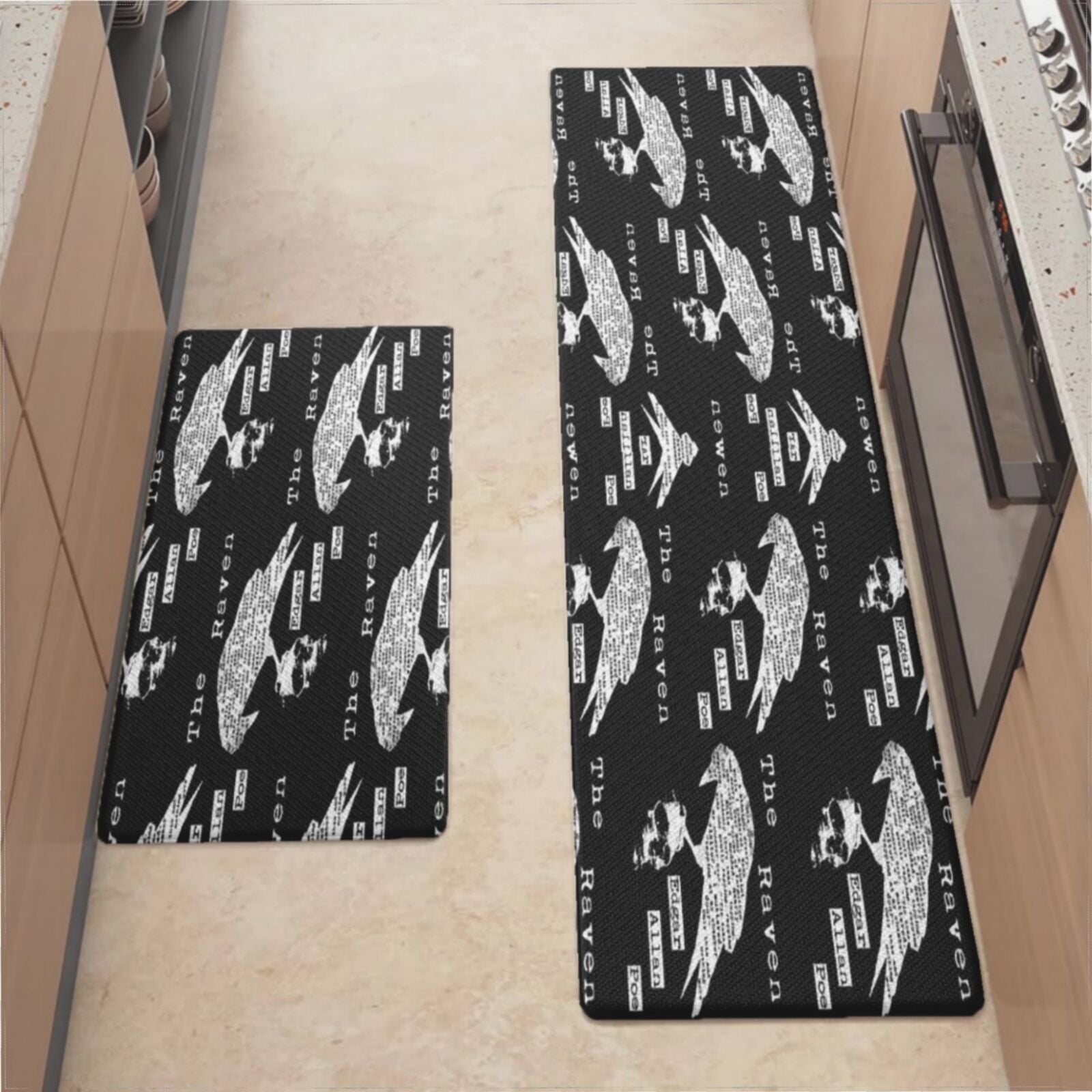Anti Fatigue Cushioned Kitchen Mats For Floor, Waterproof Non Slip ...